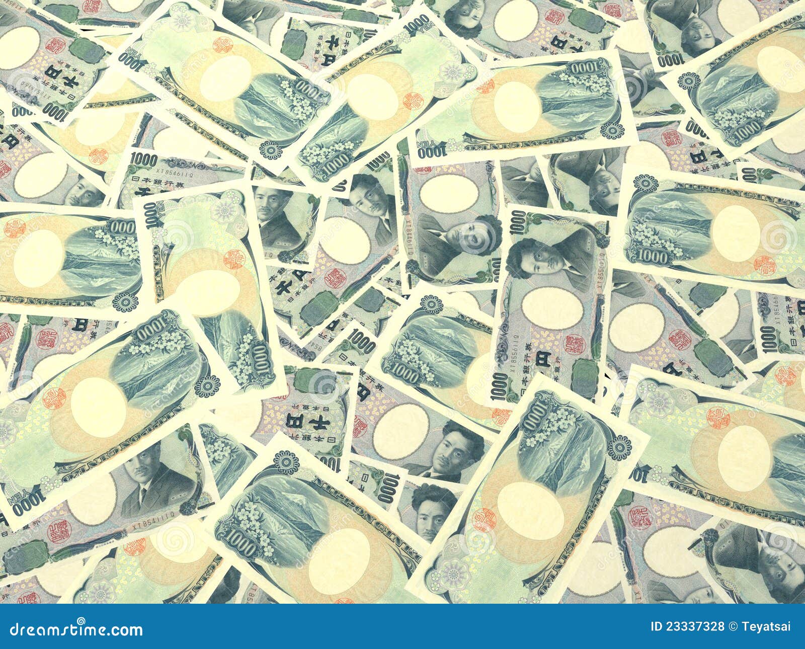 Japanese Bills stock photo. Image of expenses, japan - 23337328