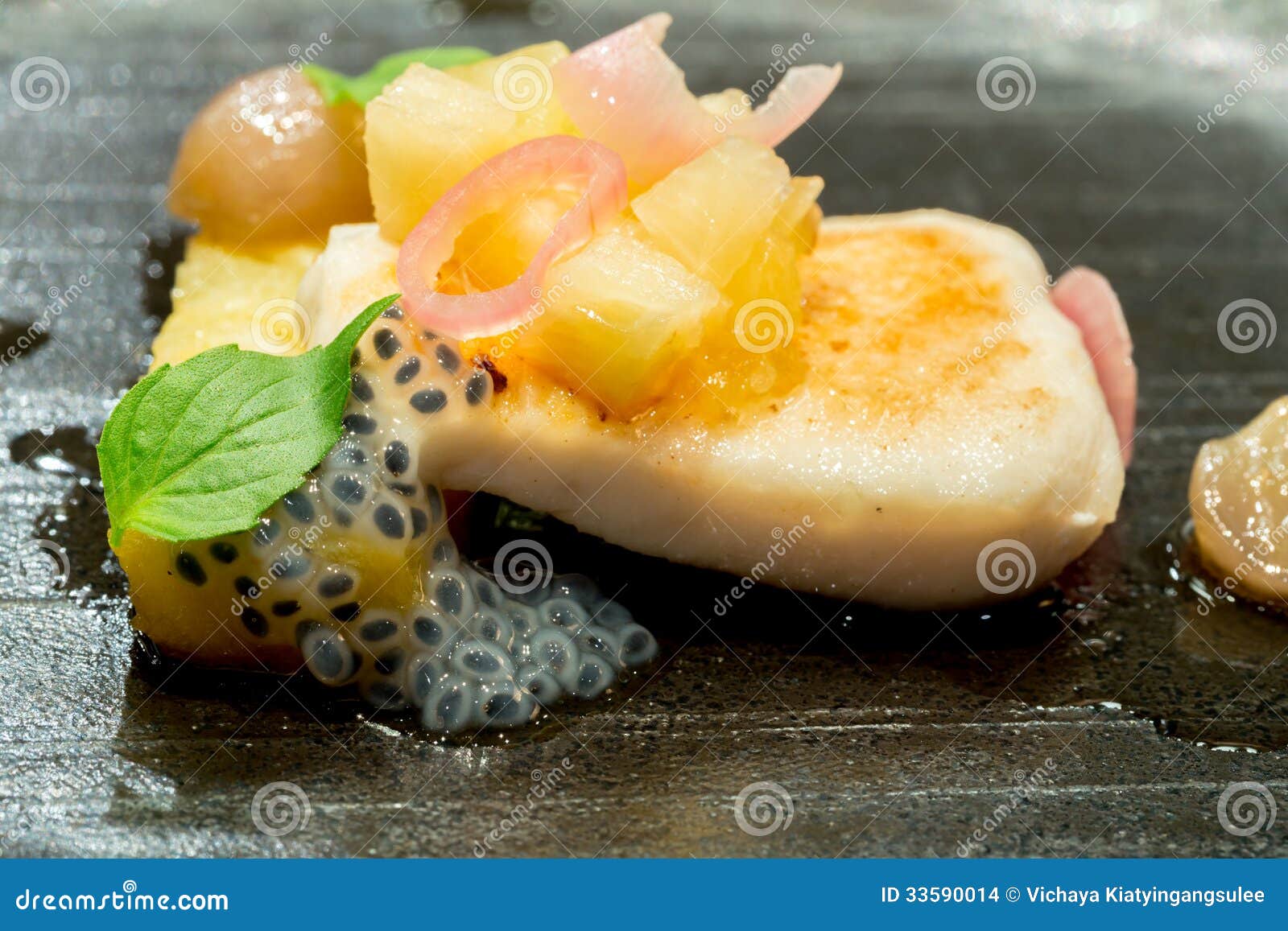 Japanese black cod steak stock photo. Image of baked - 33590014