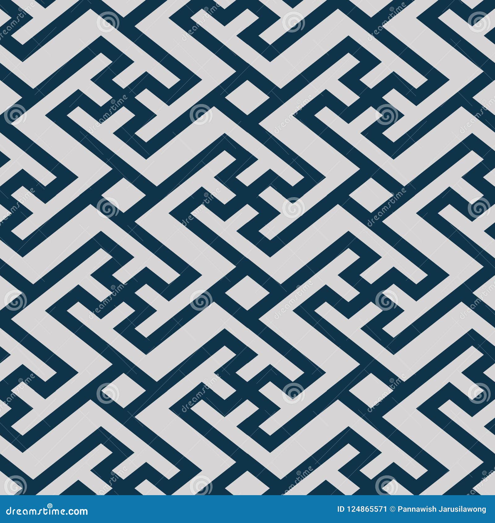 Blue Maze Magazine Pages A4 Size Proportions Cartoon Vector ...