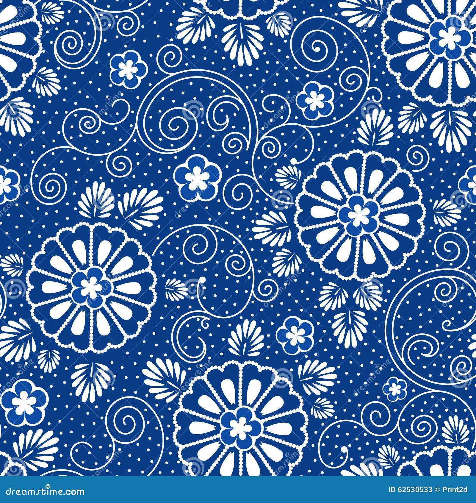 Japanese blue pattern stock vector. Illustration of beauty - 62530533