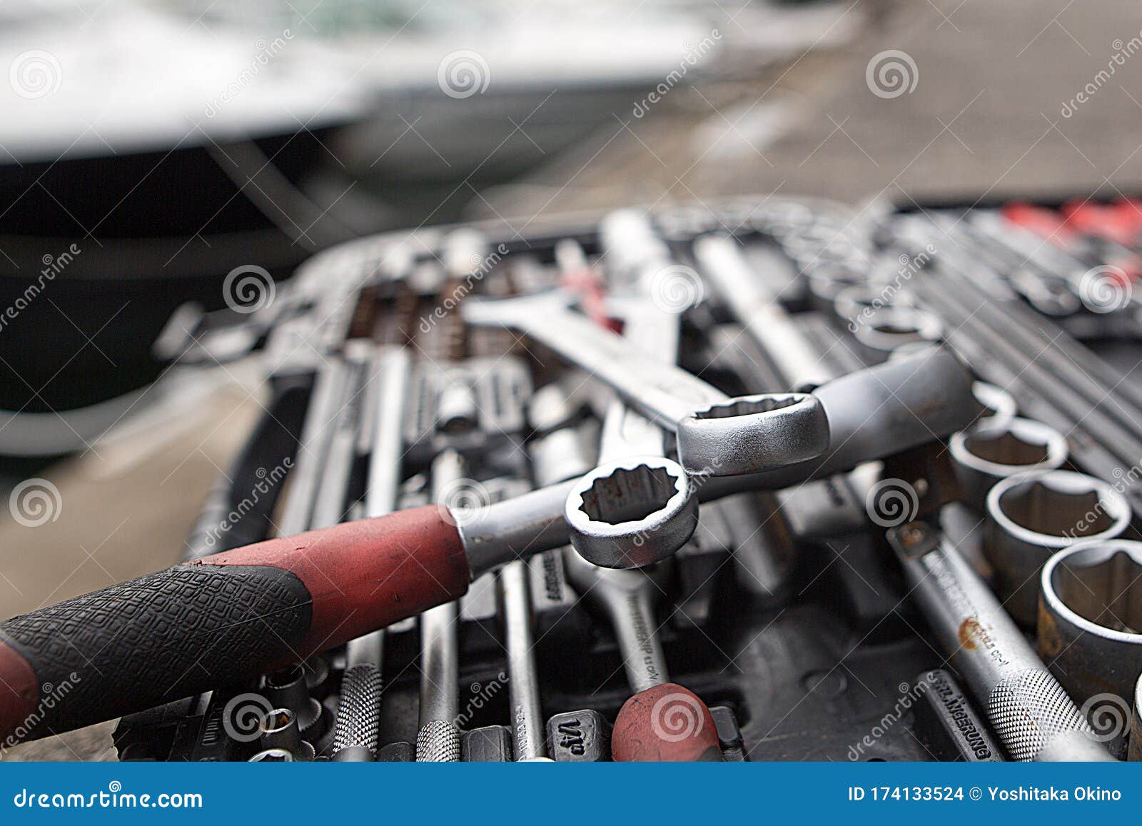 Boat Maintenance Scenery and Tools Stock Photo - Image of boat, vessel ...
