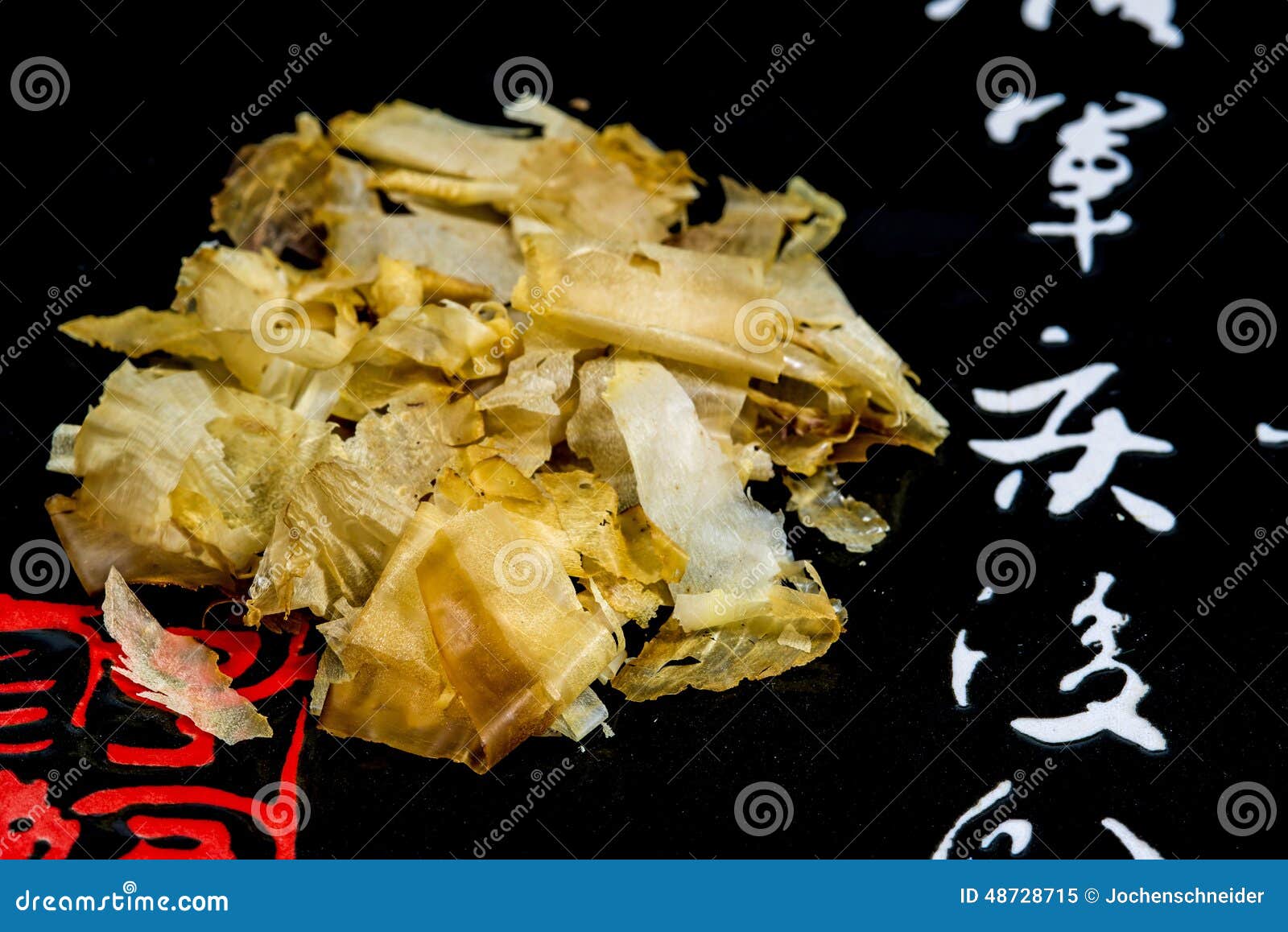 Japanese bonito flakes stock image. Image of jerky, smoked - 48728715