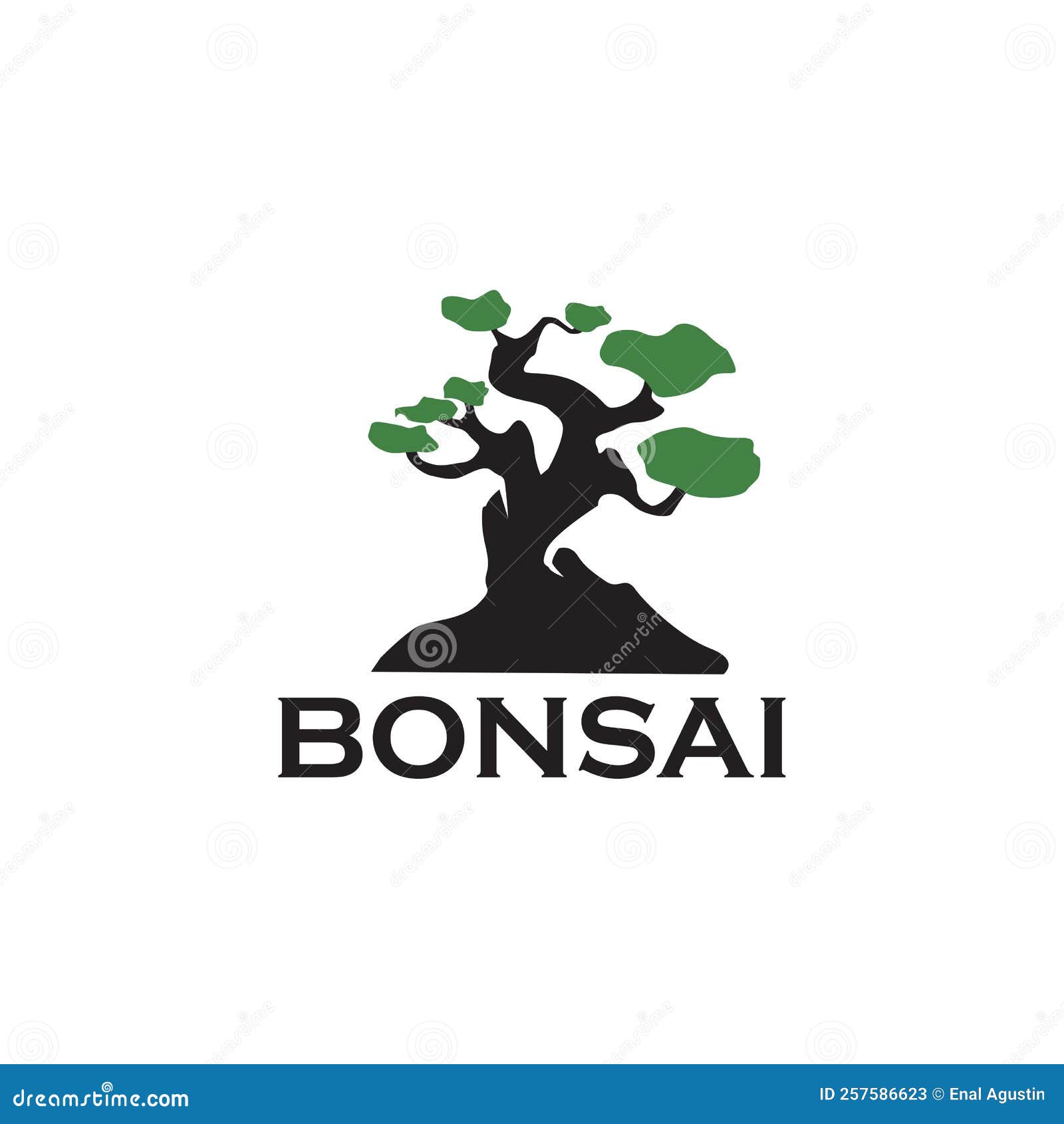 Japanese Bonsai Tree Art Logo Design Stock Vector - Illustration of ... Japanese Bonsai Tree Art Logo Design Stock Vector - Illustration of ...