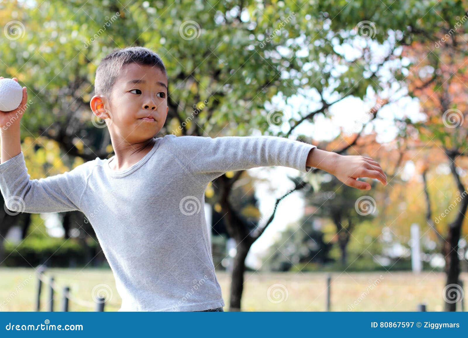 Japanese boy playing catch stock image. Image of baseball - 80867597
