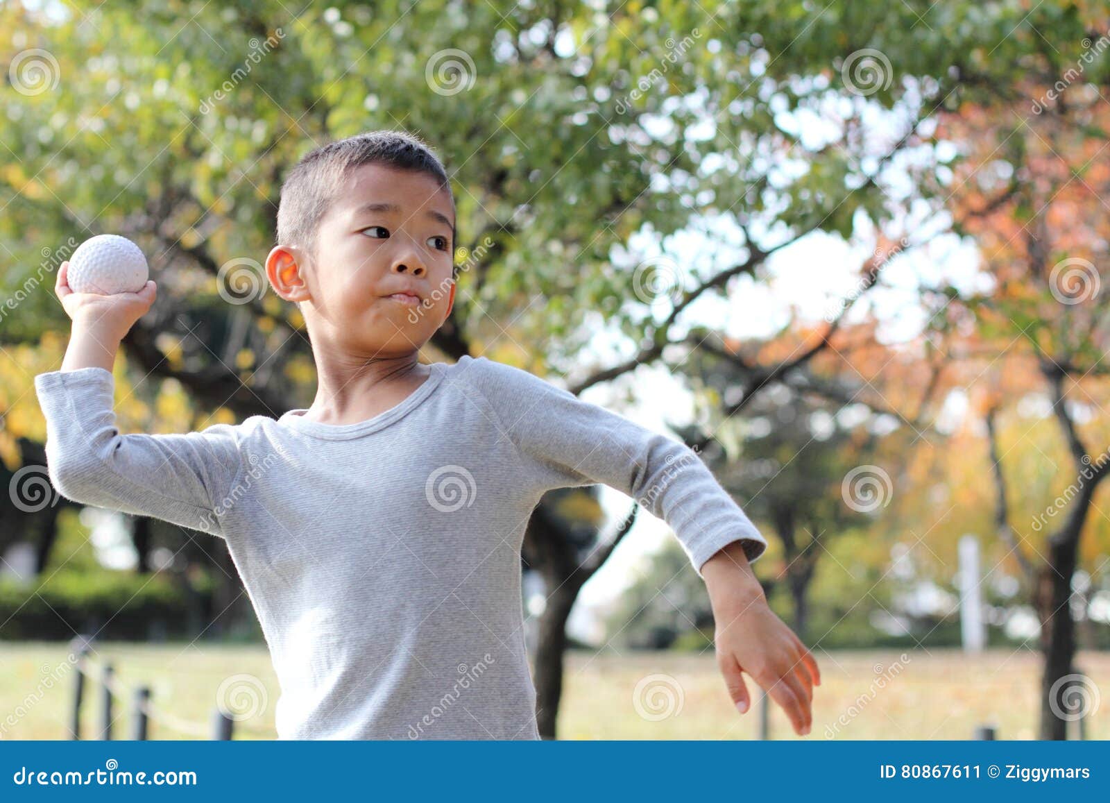 Japanese boy playing catch stock image. Image of game - 80867611