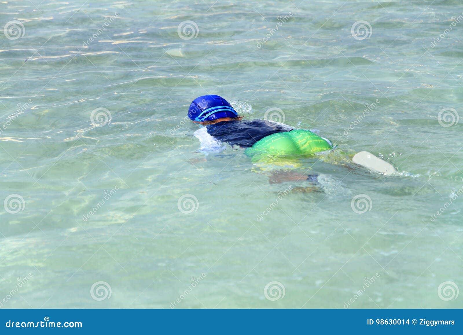 Japanese Boy Swimming in the Sea Stock Photo - Image of grader, people ...