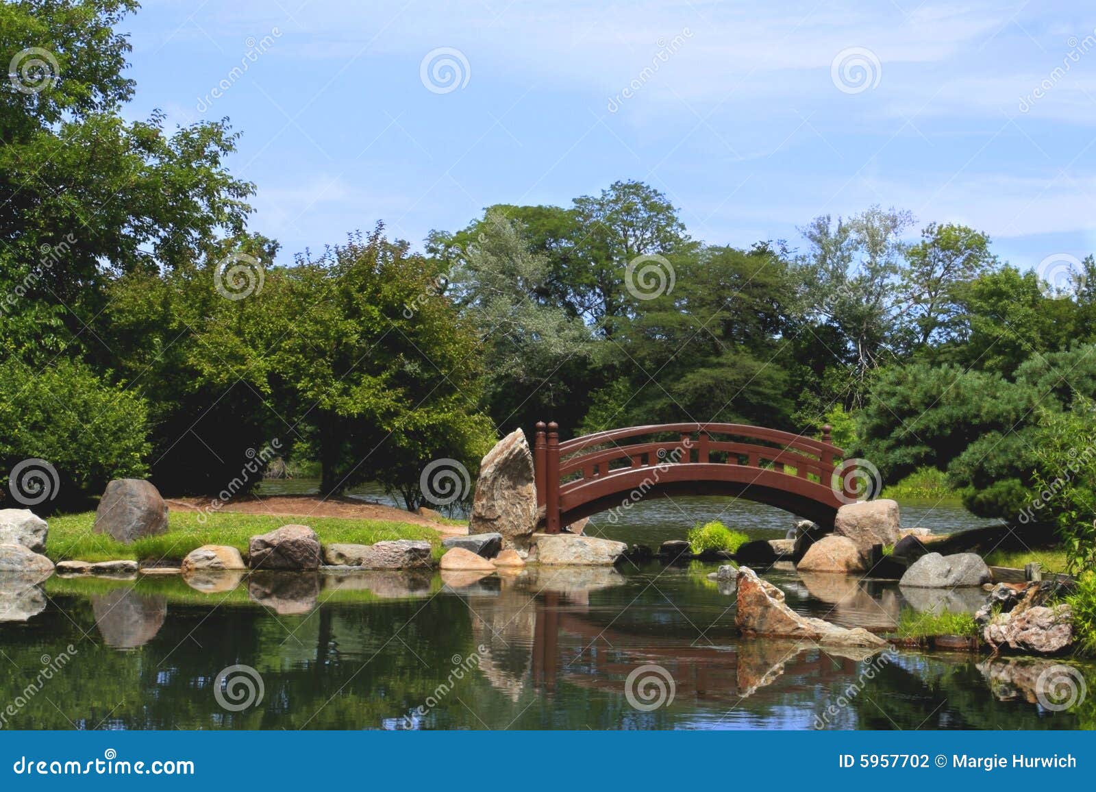 The Japanese Bridge 1918 By Claude Monet, With Frame Stock Photography ...
