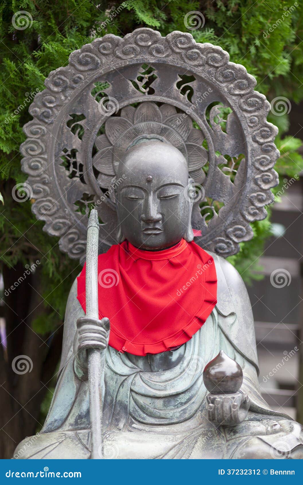 Japanese Buddha statue stock photo. Image of city, statue - 37232312