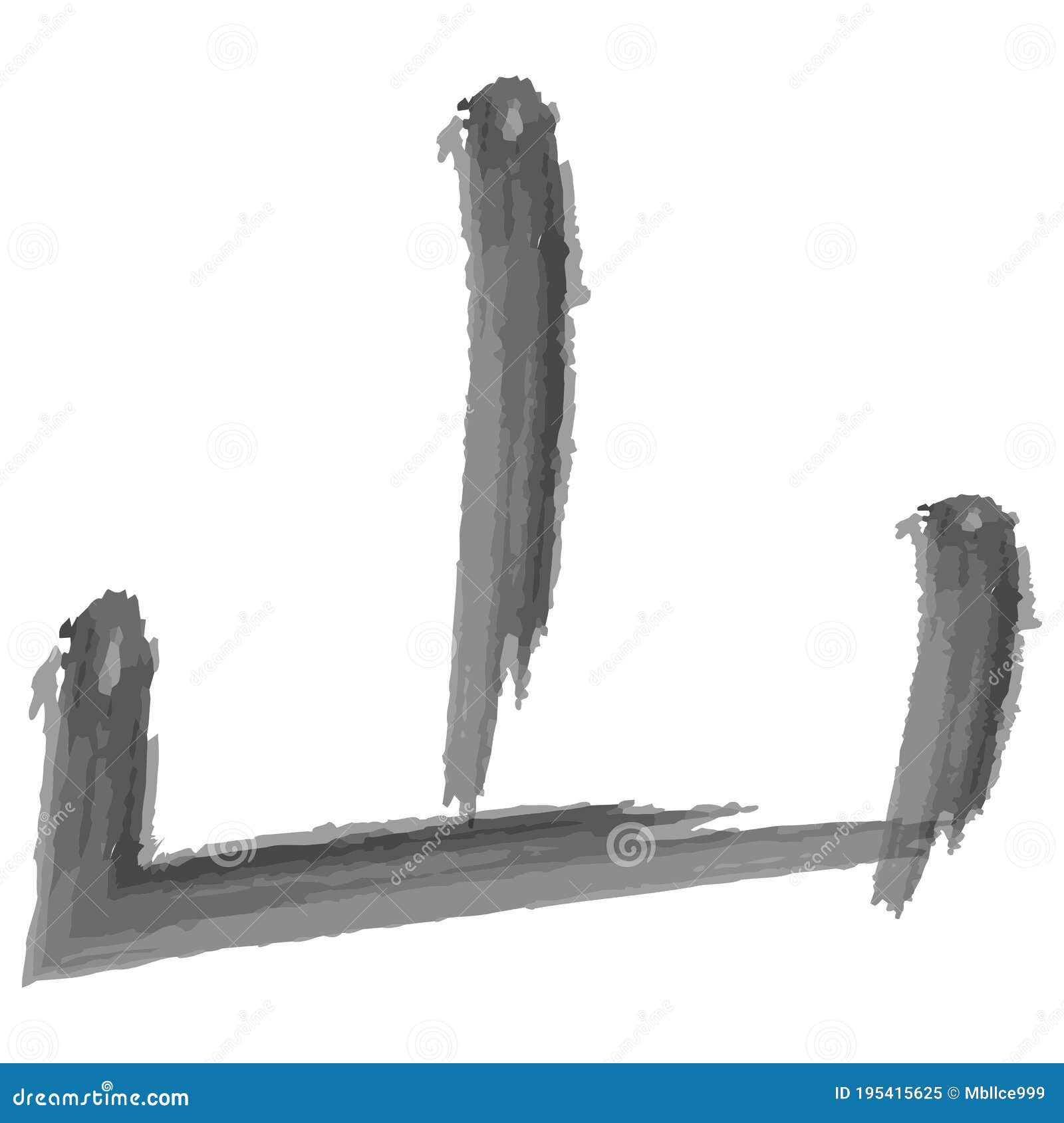 Kanji Yama Icon, Mountain Vector | CartoonDealer.com #287027486