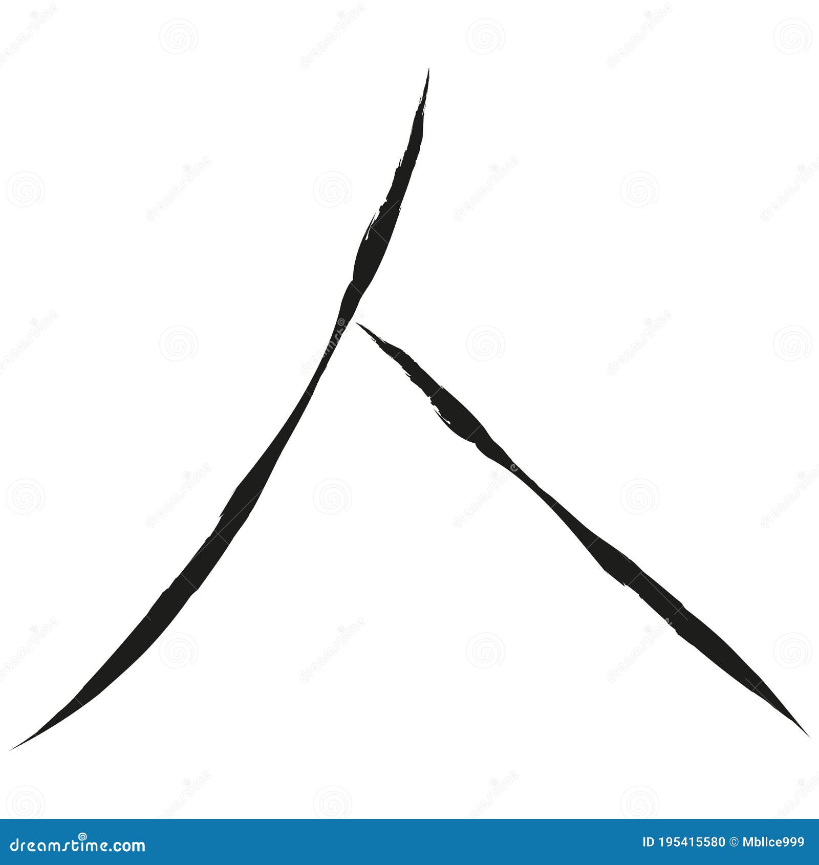 Japanese Calligraphy Vector Character For Person - Hito, Jin, Nin ...