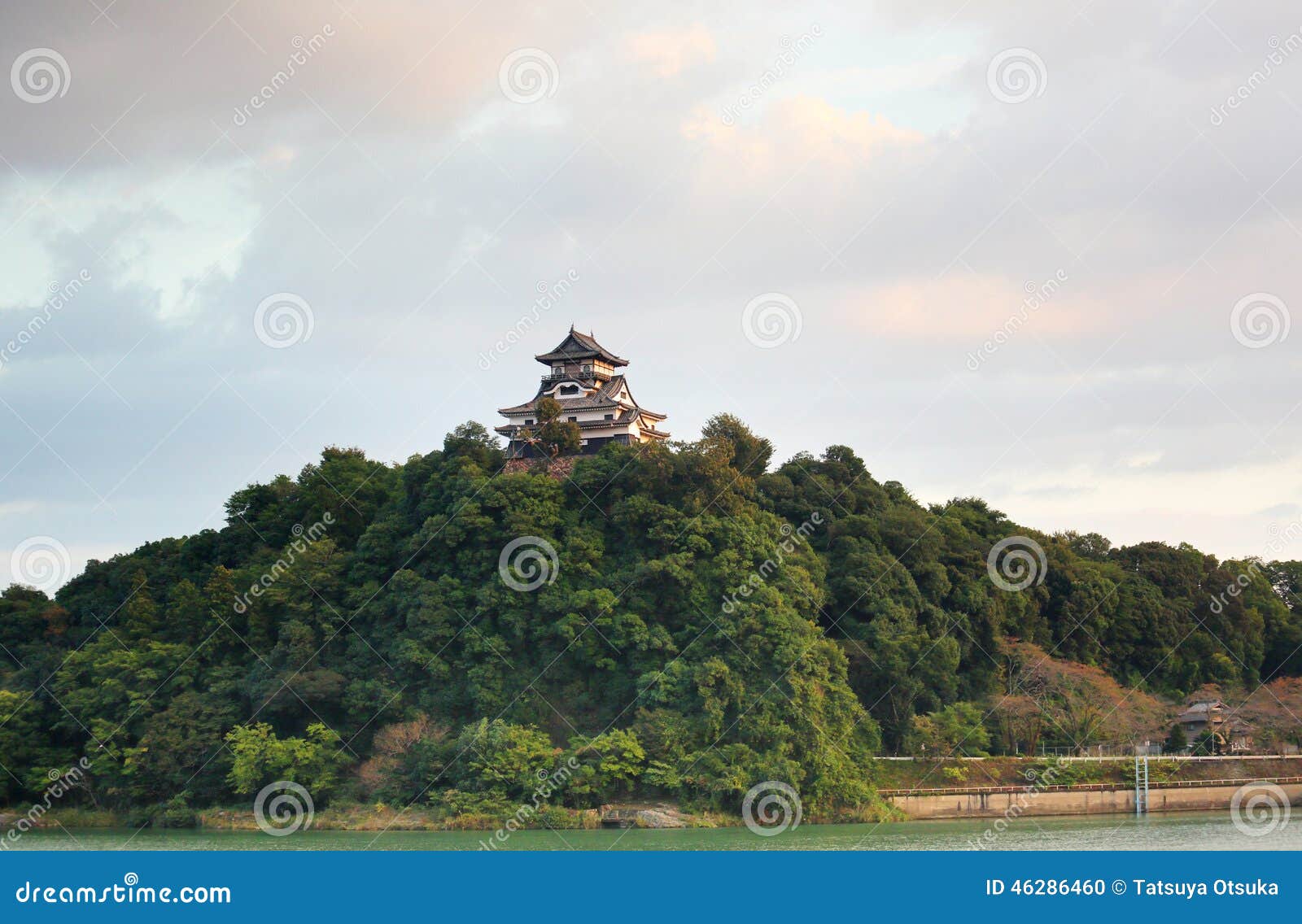 Japanese Mountain Castle