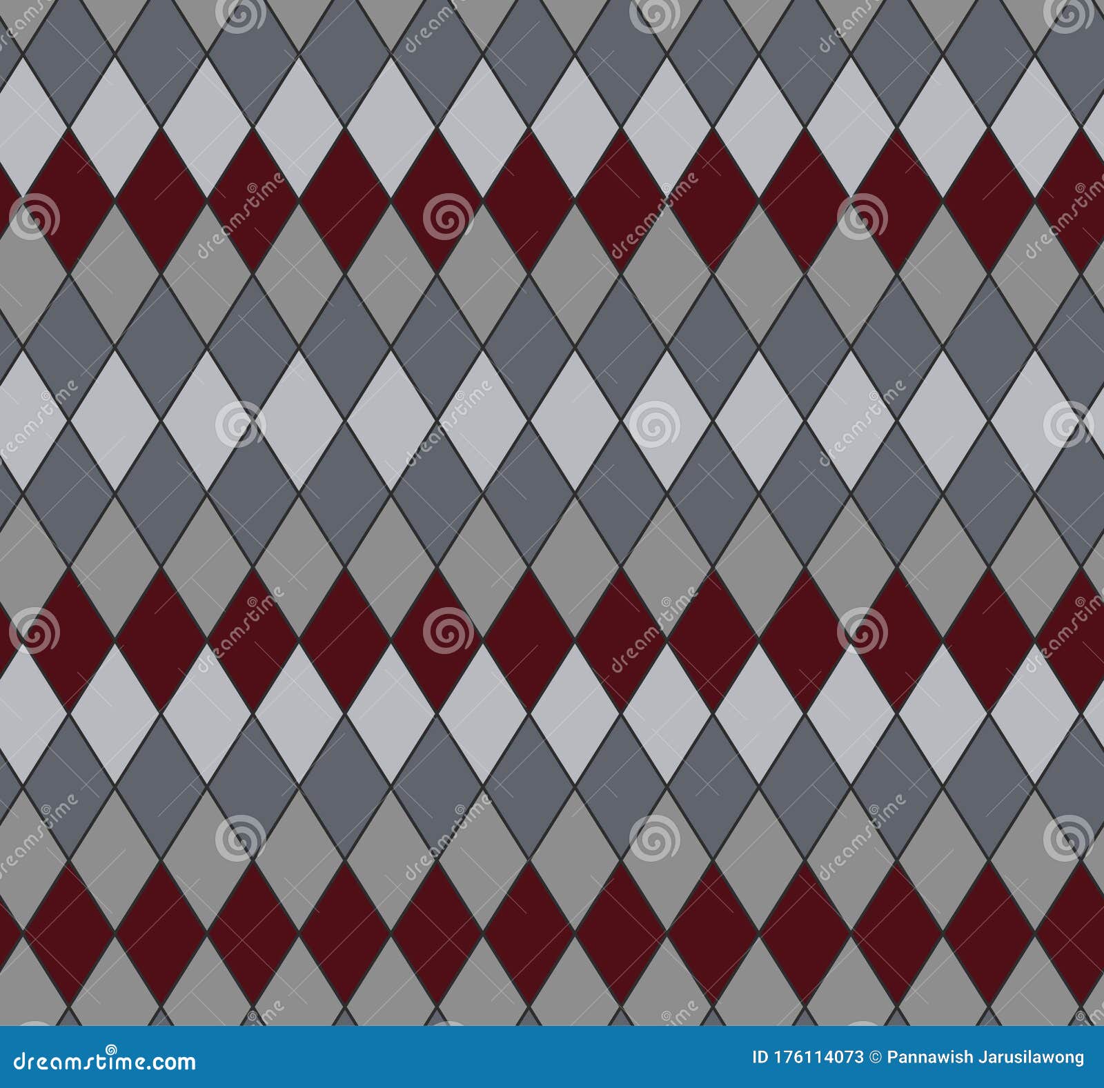 Japanese Checker Diamond Vector Seamless Pattern Stock Vector ...