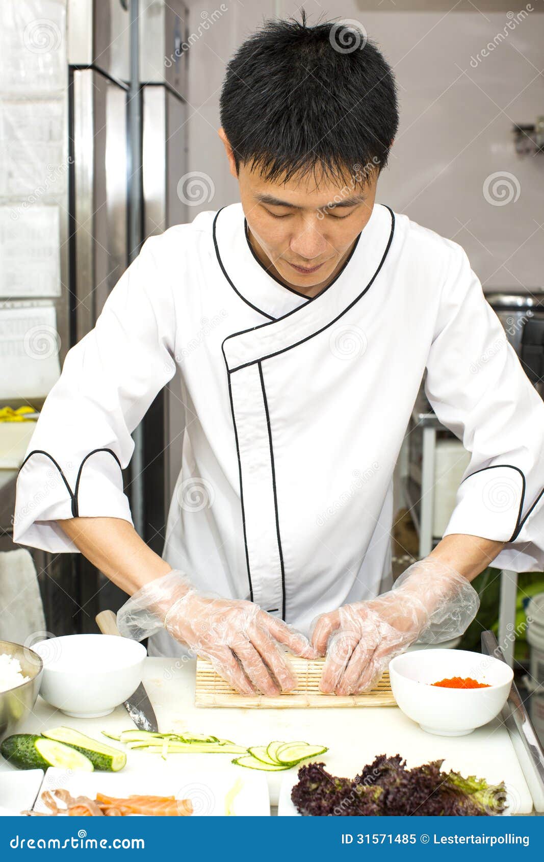 Japanese chef stock image. Image of hand, cooking, diet - 31571485