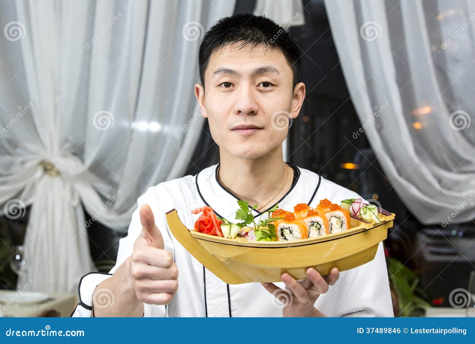 Japanese chef stock photo. Image of cooking, food, fresh - 37489846