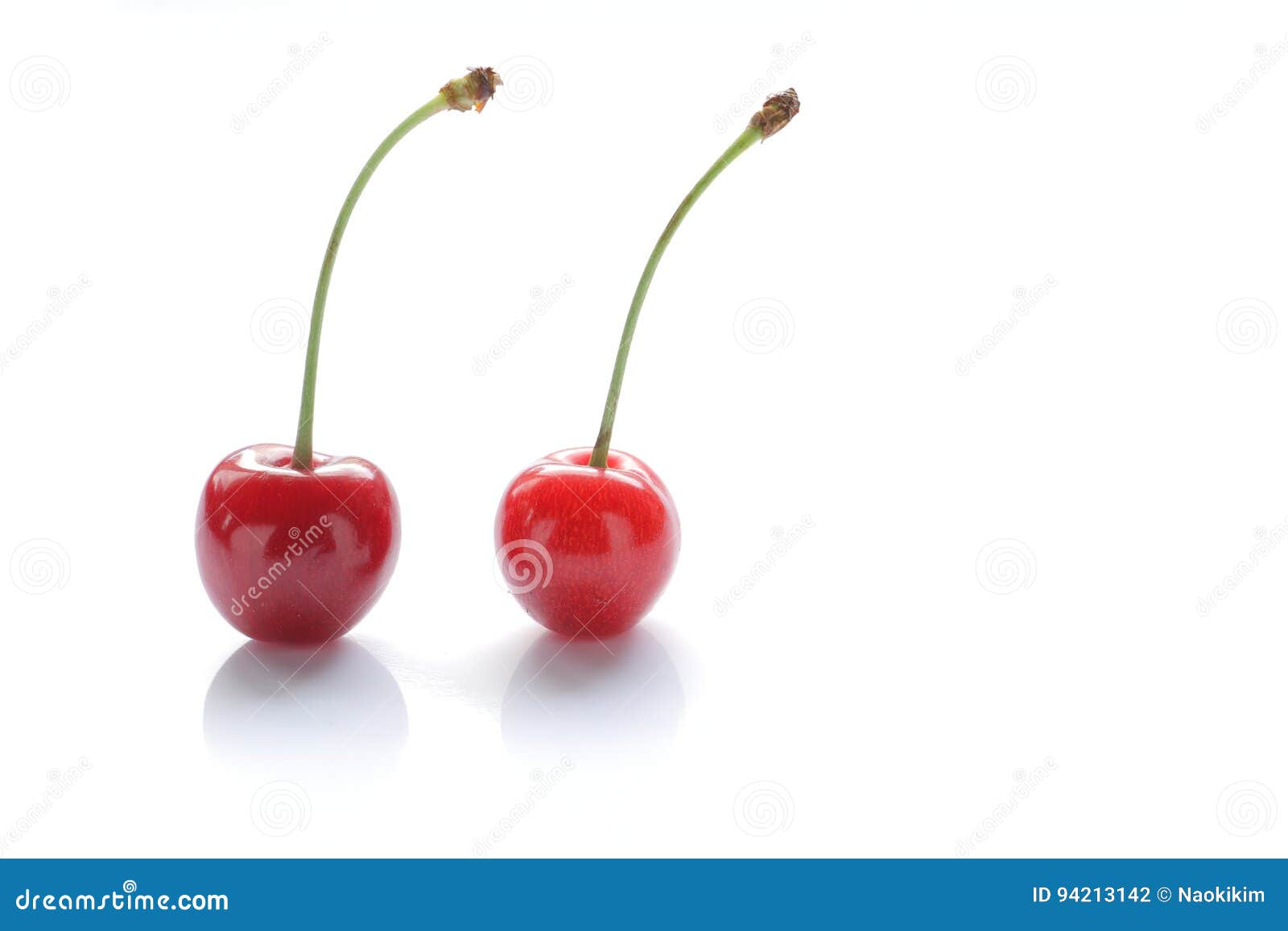Japanese Cherry Fruit Isolated Stock Photo - Image of japanese ...