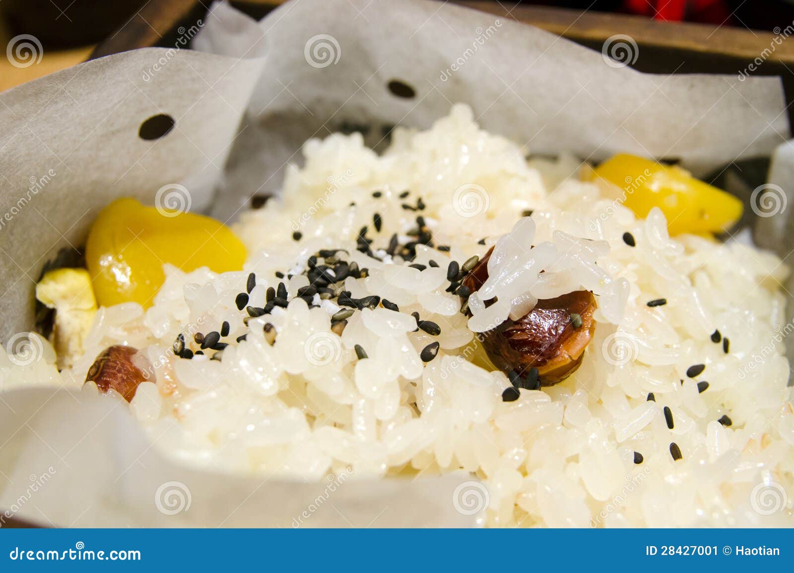 Japanese Chestnut Rice stock image. Image of japanese - 28427001