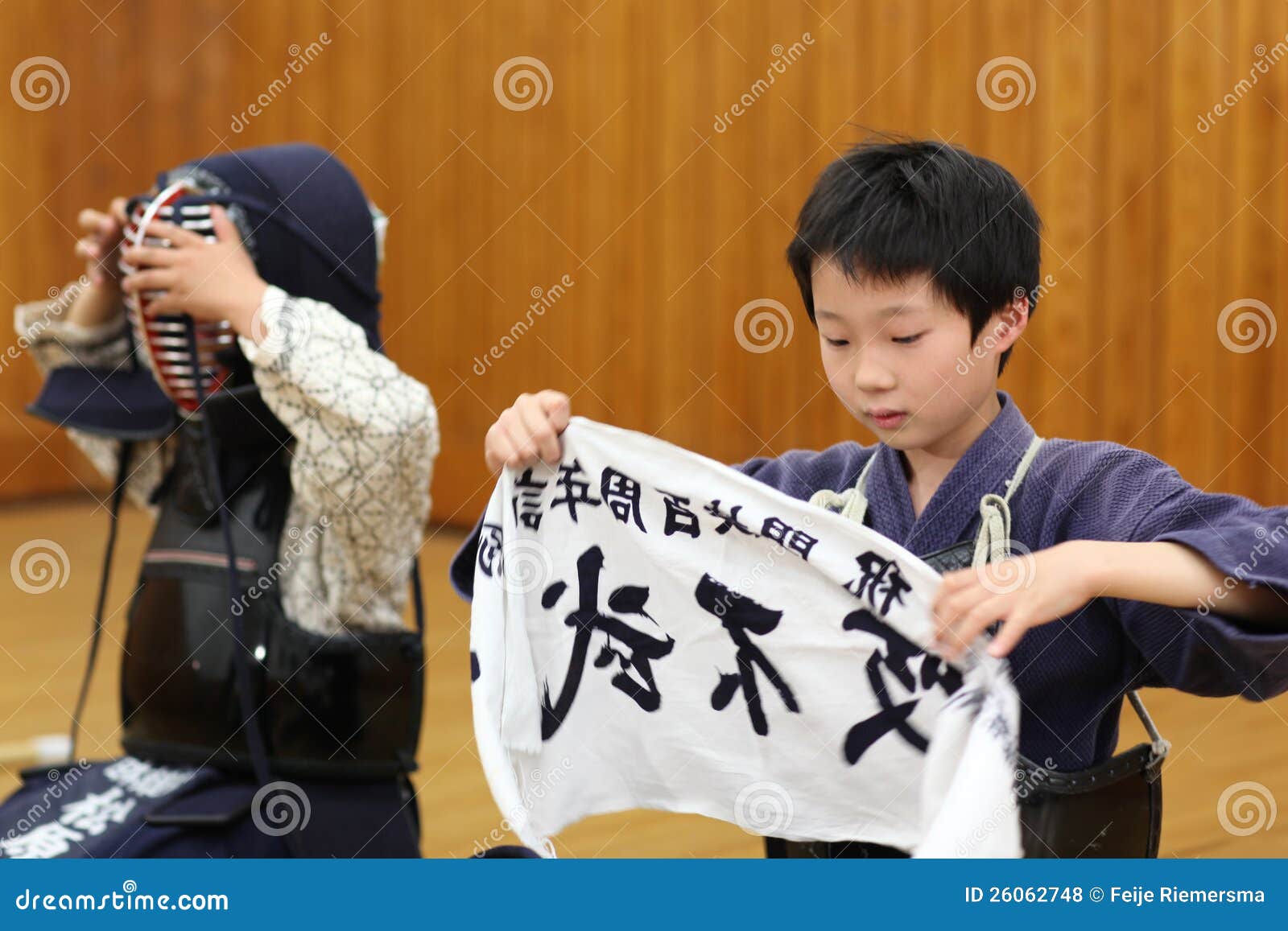 Japanese Children Dancing Traditional Awaodori Dance In The Famous ...