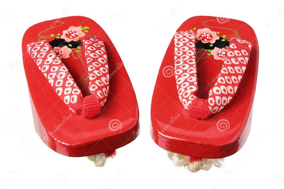 Japanese Clogs stock image. Image of life, carved, miniature - 26722629