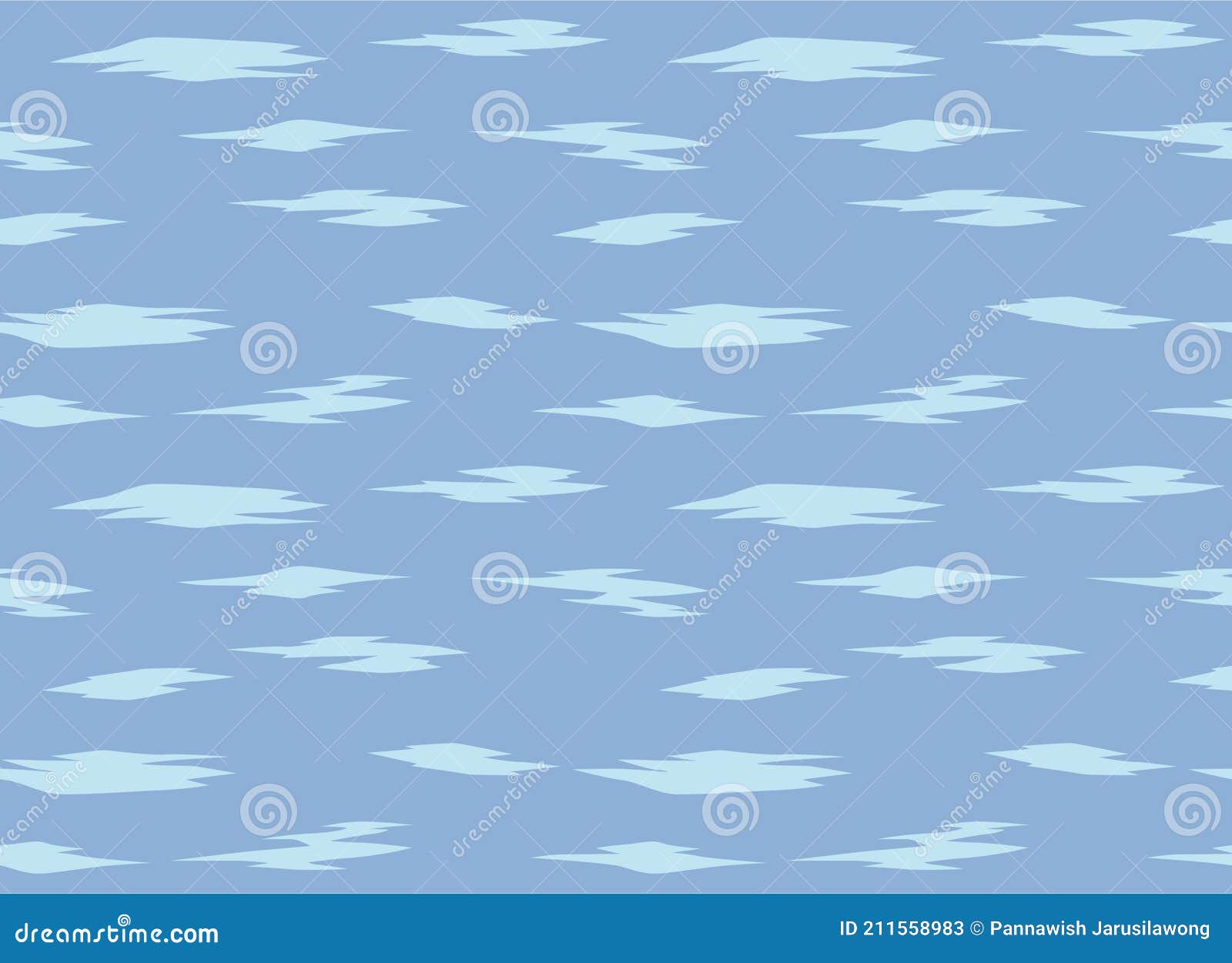 Japanese Cloud Vector Seamless Pattern Stock Vector - Illustration of ...