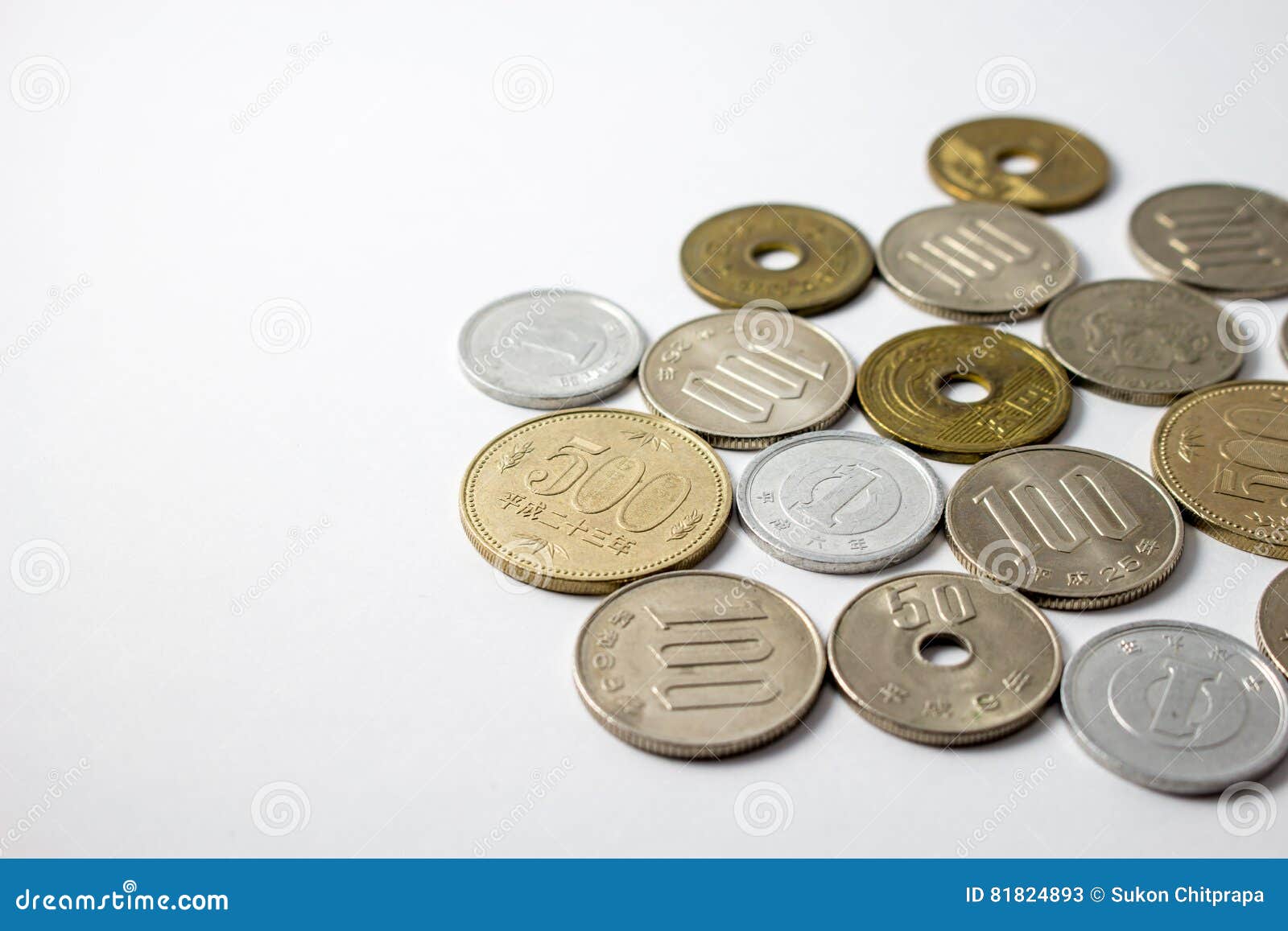 Japanese Coins Royalty-Free Stock Photo | CartoonDealer.com #67743