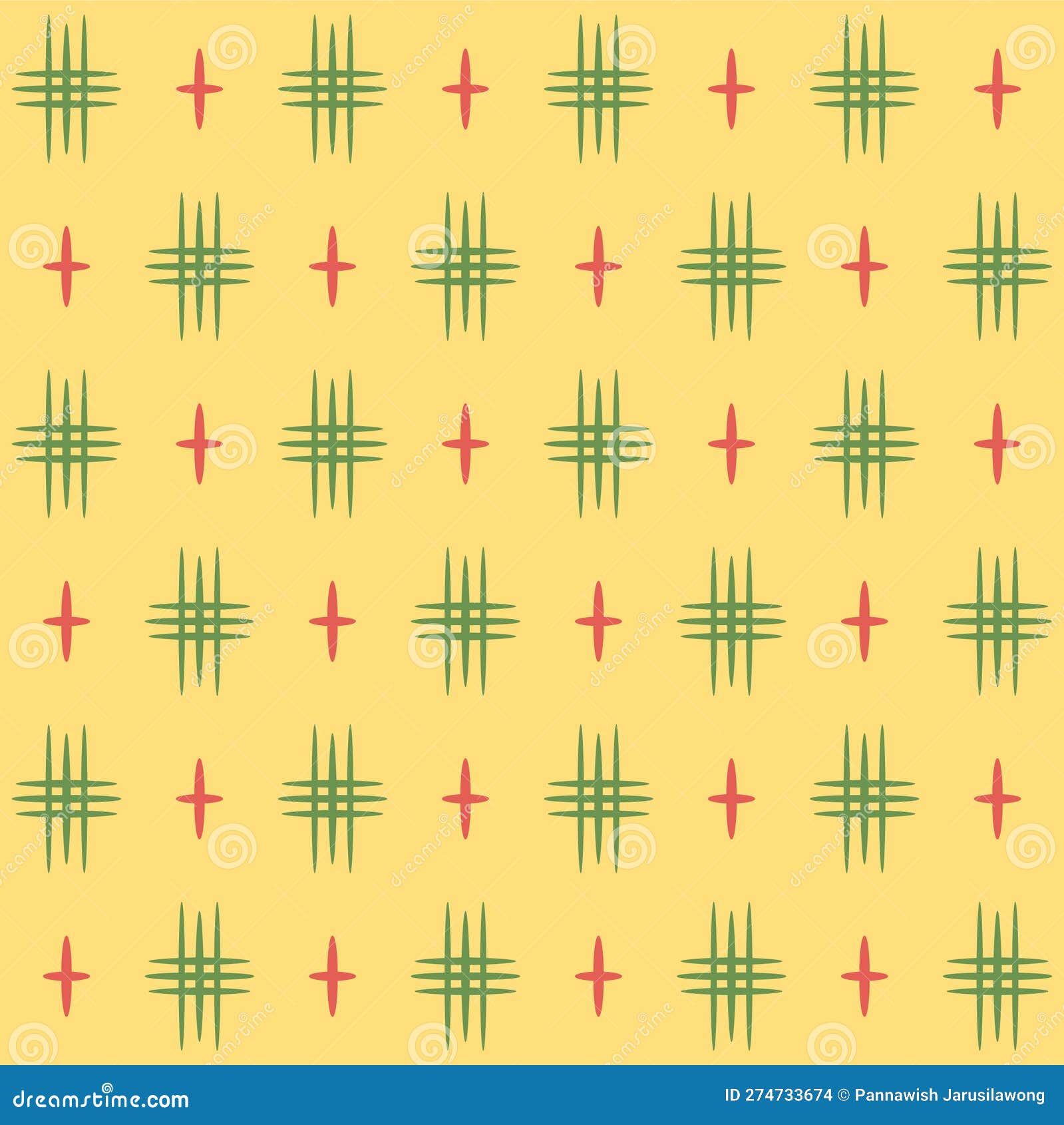 Japanese Cross Shape Star Vector Seamless Pattern Stock Vector ...