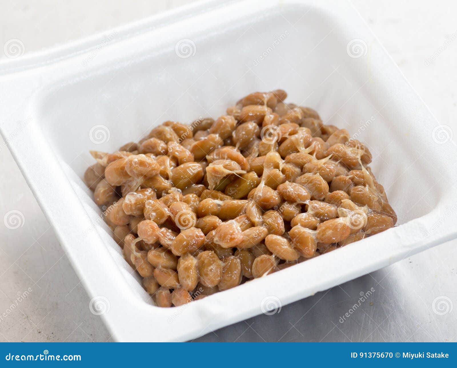 Japanese Cuisine, Fermented Soybeans Stock Photo - Image of cuisine ...