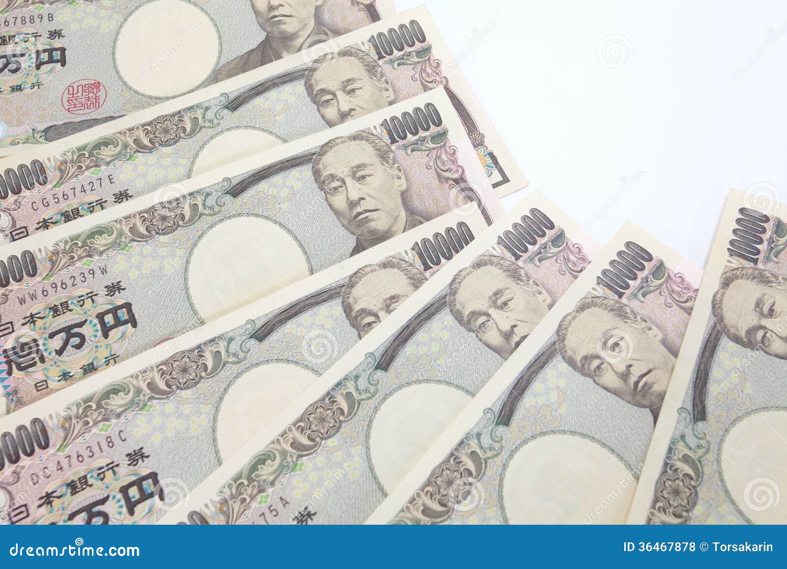Japanese Currency Notes , Japanese Yen Stock Photo - Image of foreign ...