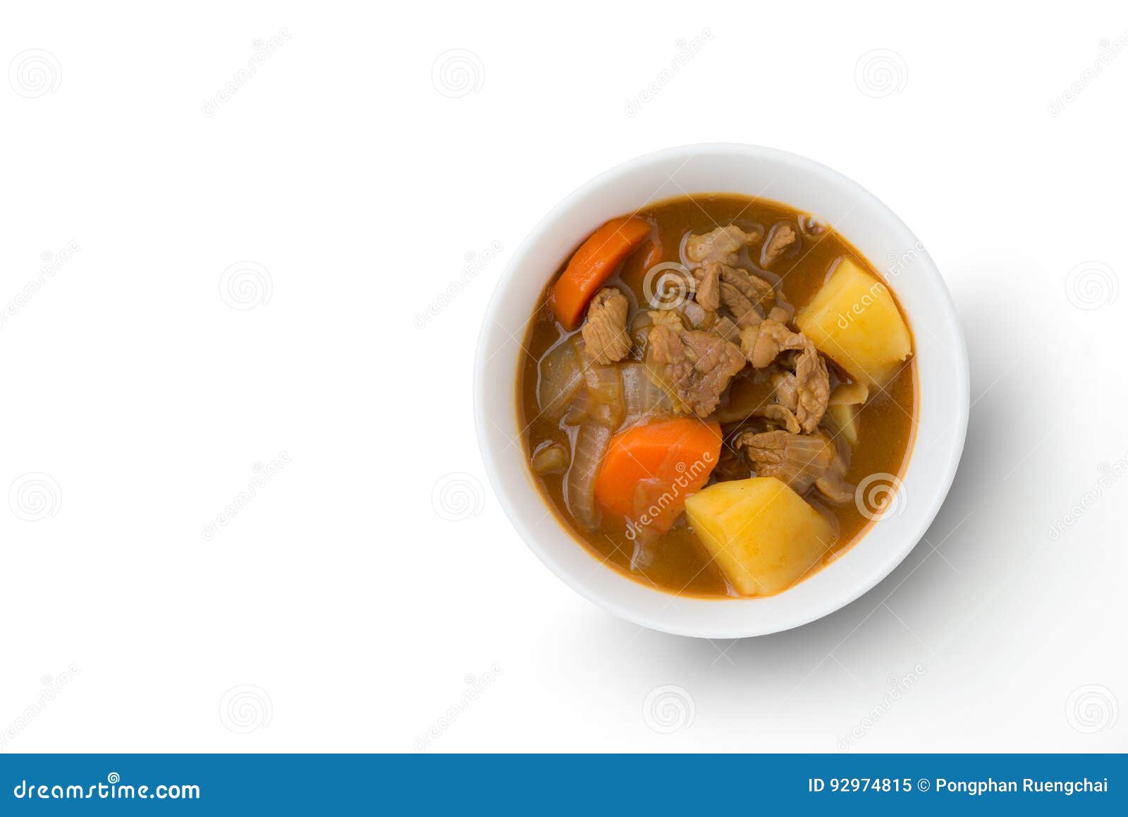 Japanese curry stock image. Image of dish, dinner, food - 92974815