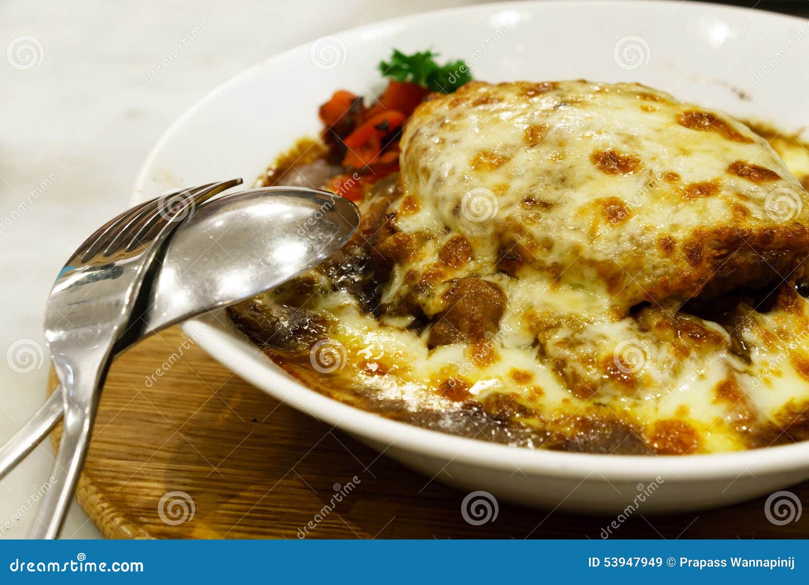 Japanese Curry Rice Hamburg Stock Image - Image of rice, beef: 53947949