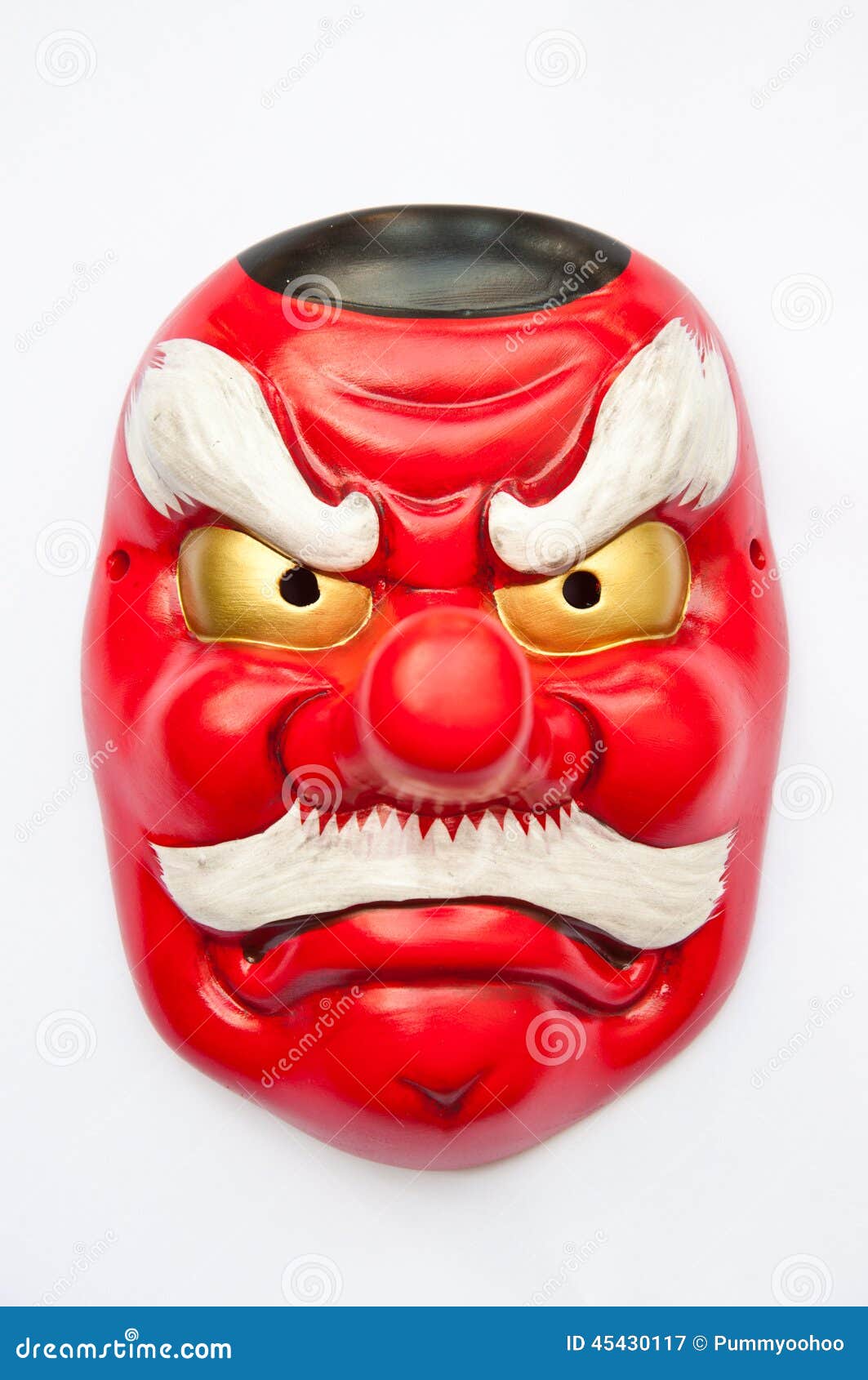 Japanese Demon Mask Royalty-Free Stock Photography | CartoonDealer.com ...