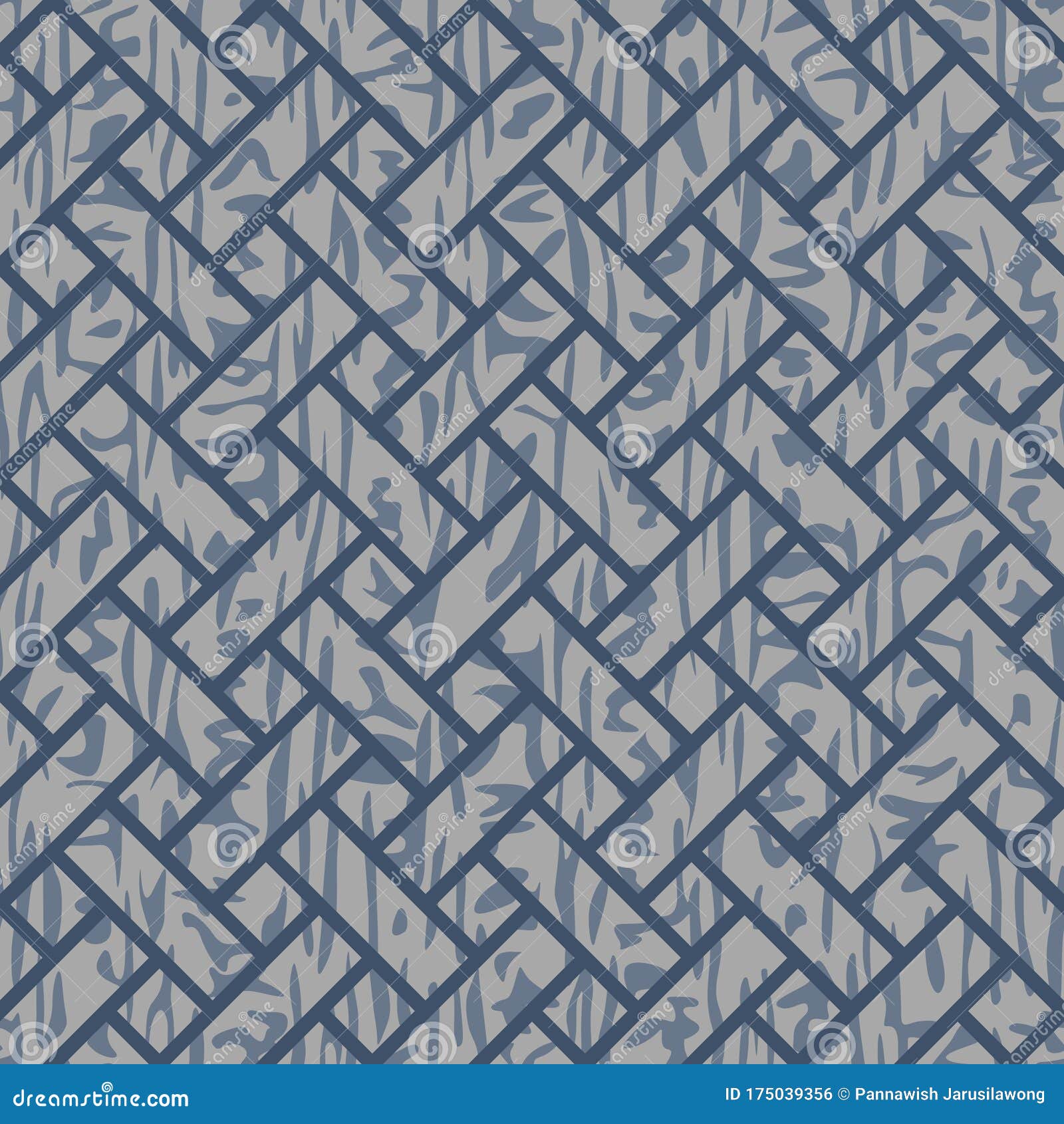 Japanese Diagonal Basket Weave Vector Seamless Pattern Stock Vector ...