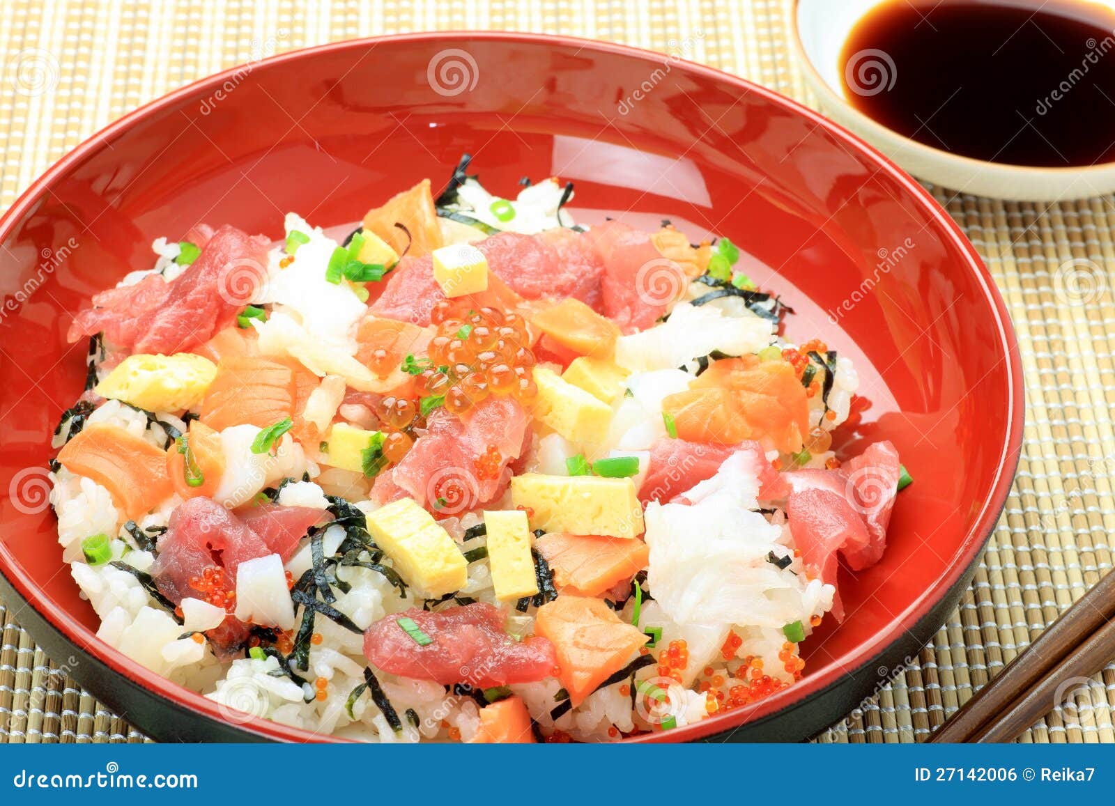 Japanese dish stock photo. Image of meal, rice, sushi - 27142006