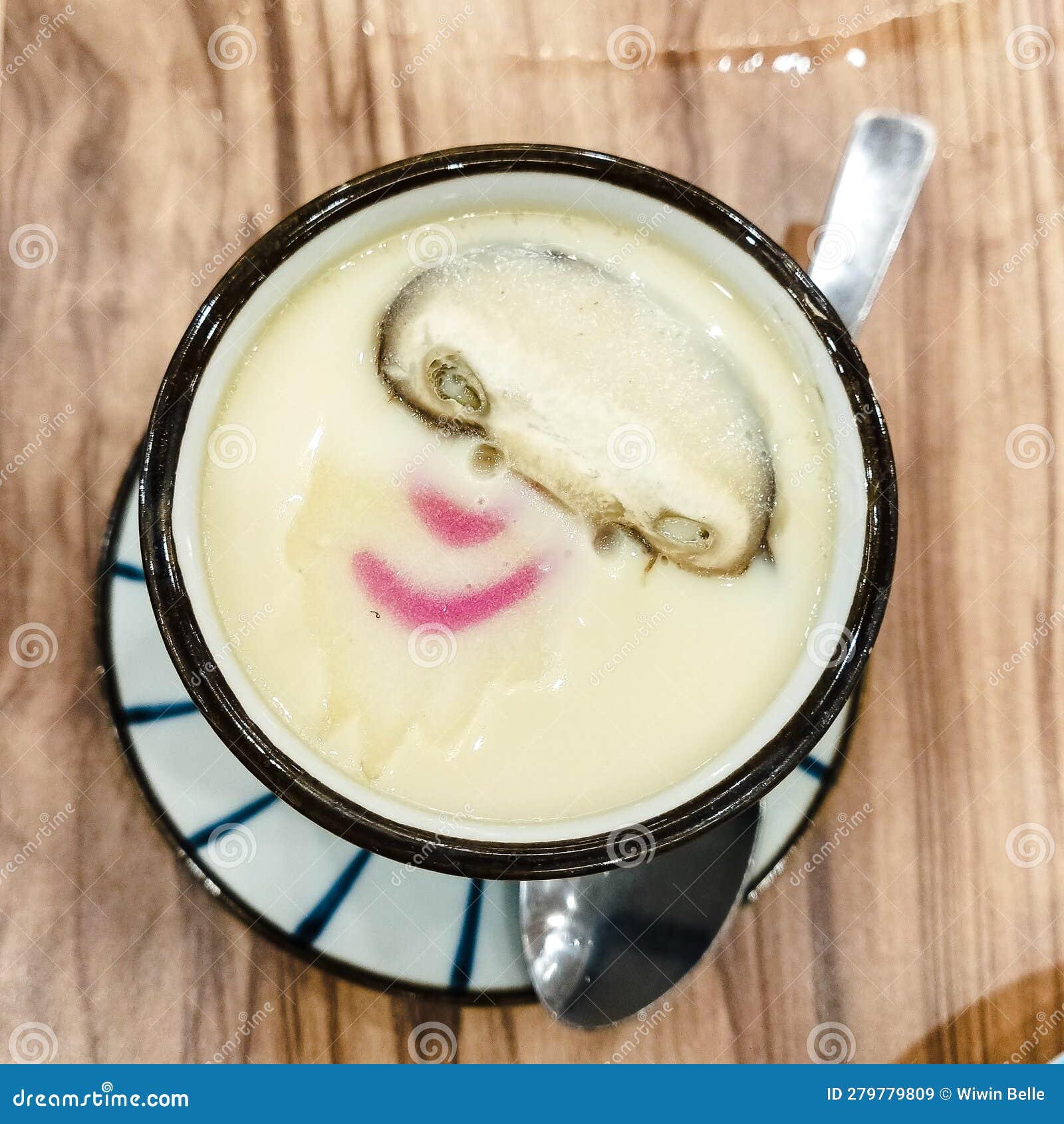 Japanese Dish Called Cawan Mushi Stock Image - Image of glass, mushi ...