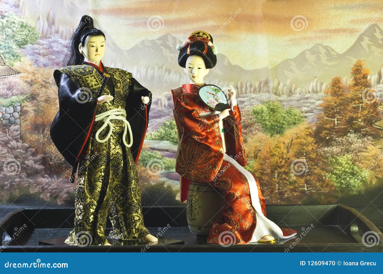 Japanese Dolls Stock Photography | CartoonDealer.com #43866596