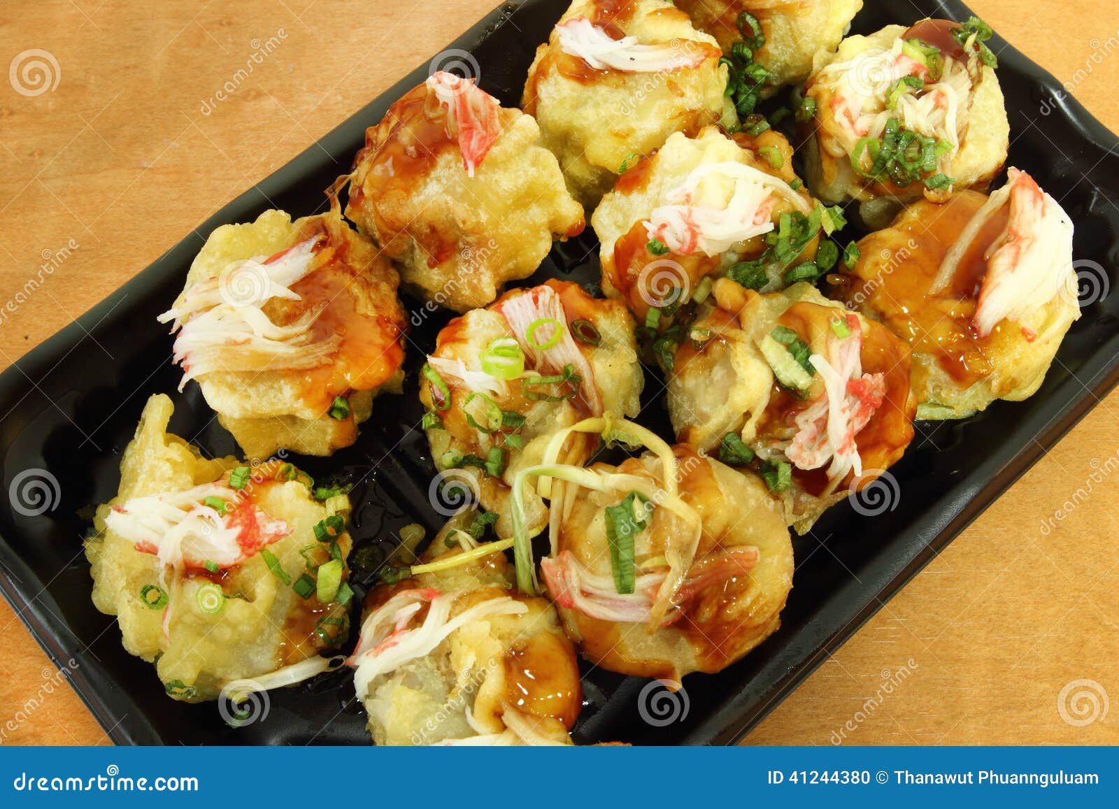 Japanese dumplings stock photo. Image of plate, health - 41244380