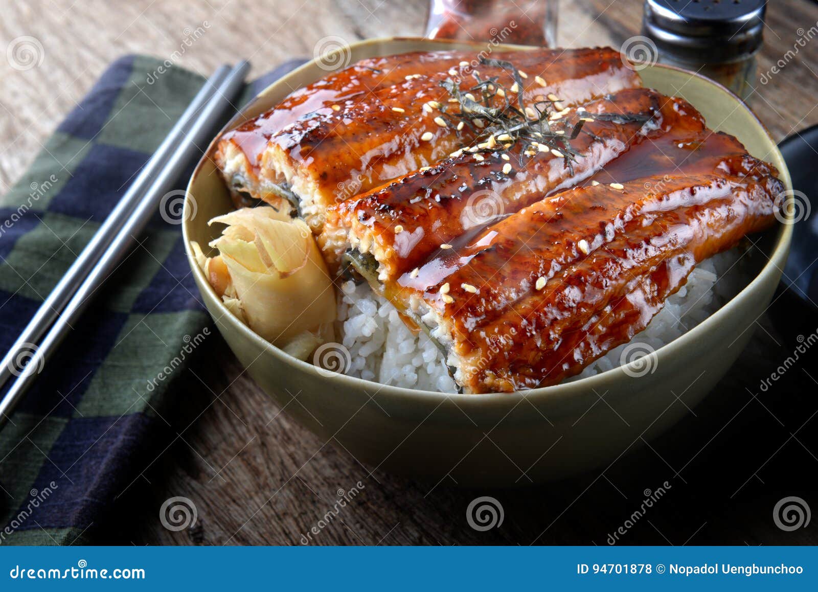 Unagi Eel Over Rice