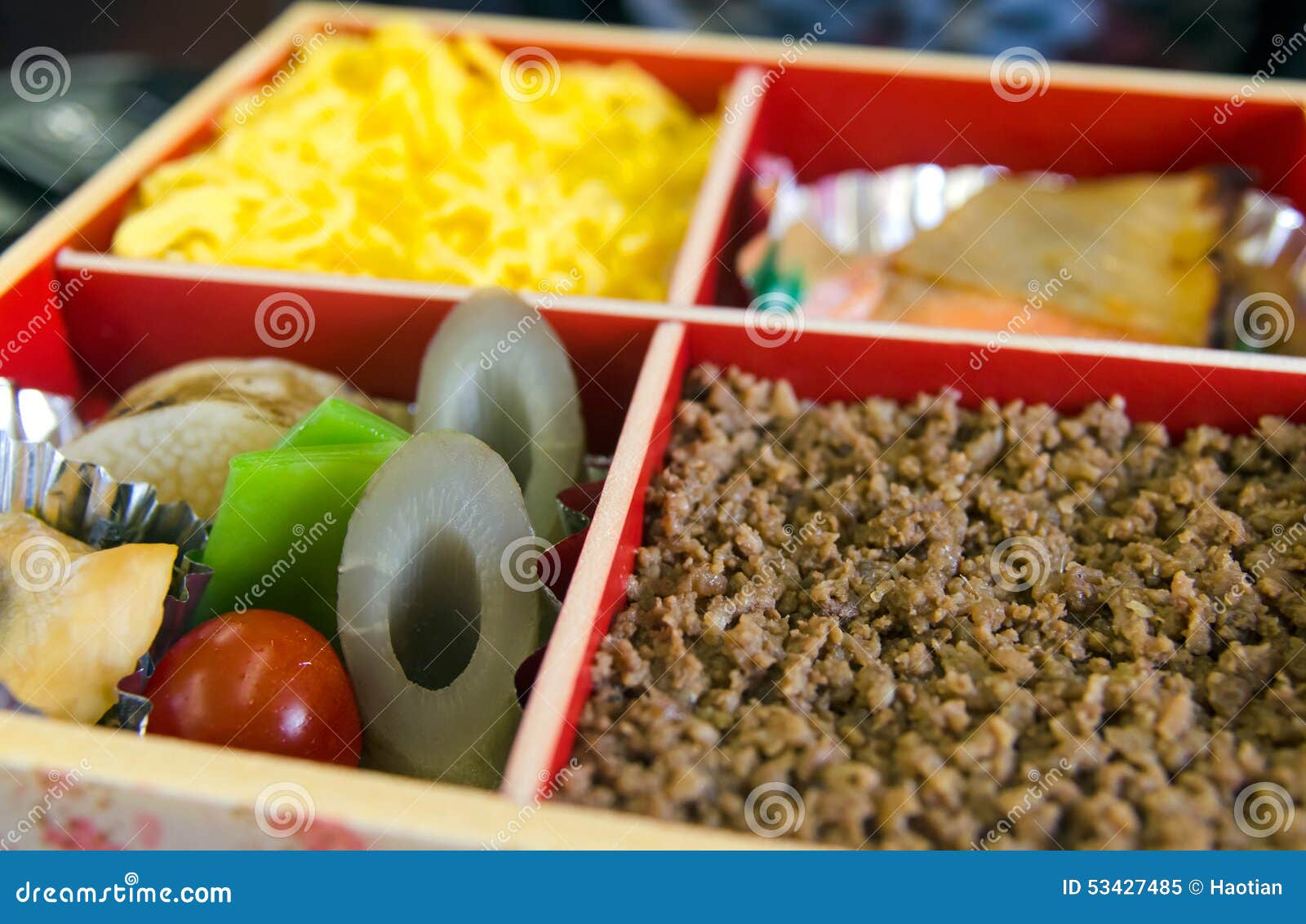 Japanese Ekiben Or Train Lunchbox Stock Photography | CartoonDealer.com ...