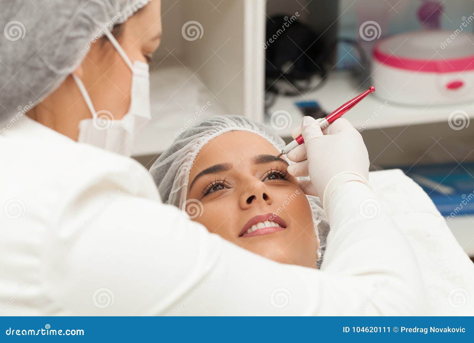 Japanese Eyebrows Technique Stock Image - Image of drawing, face: 104620111