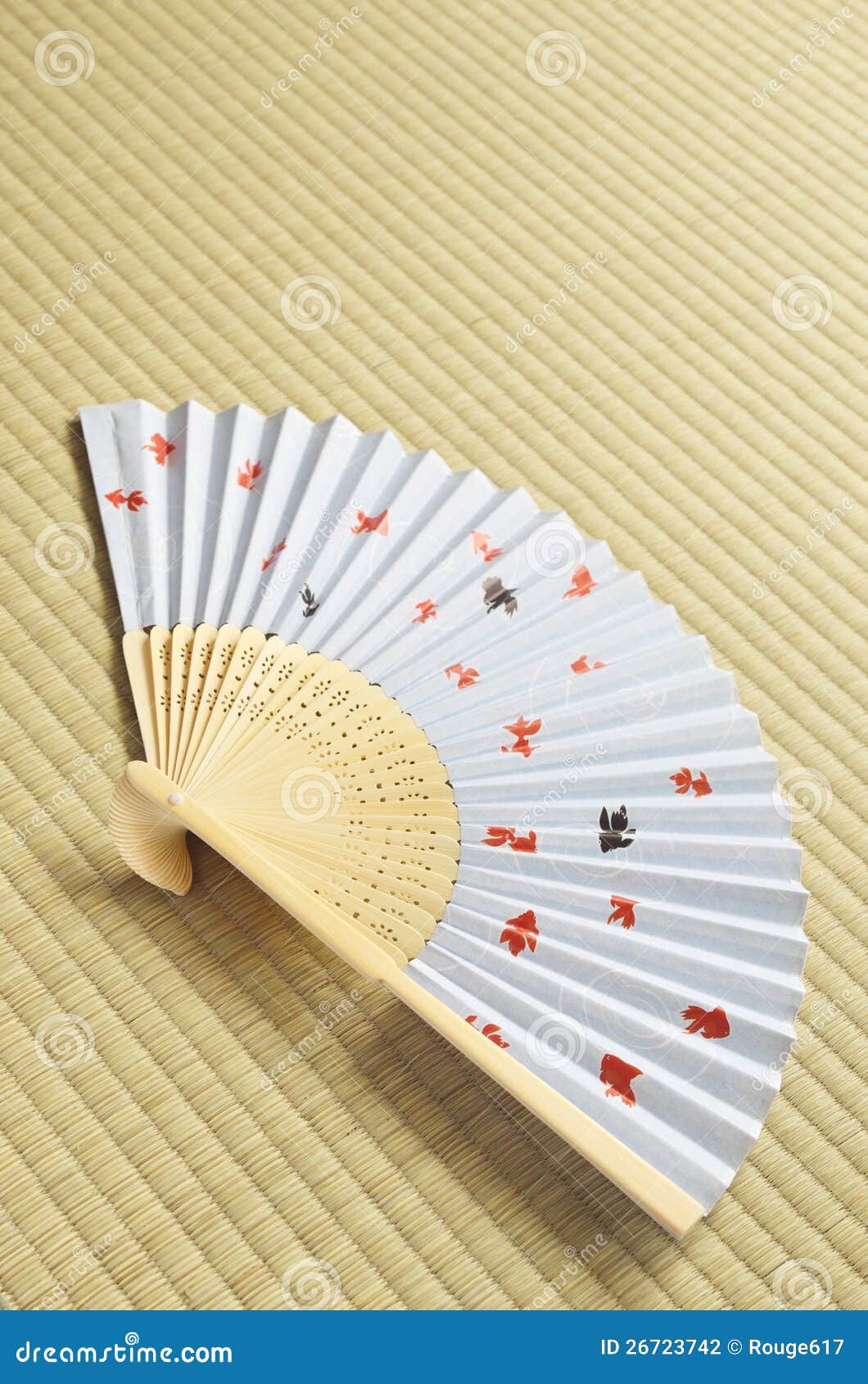 Japanese fan stock photo. Image of senshu, prickly, white - 26723742