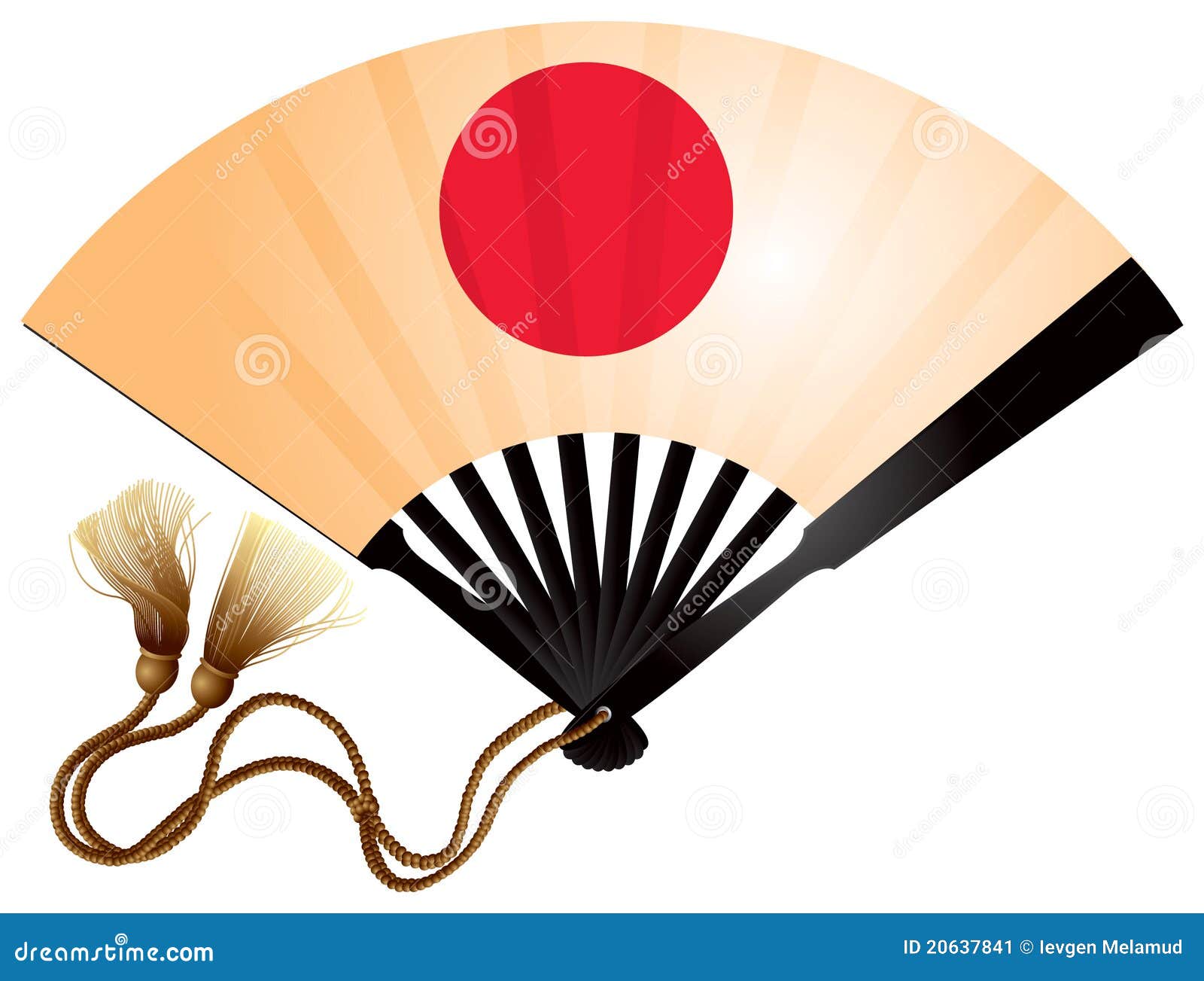 Japanese Fan Ogi Stock Image - Image: 20637841