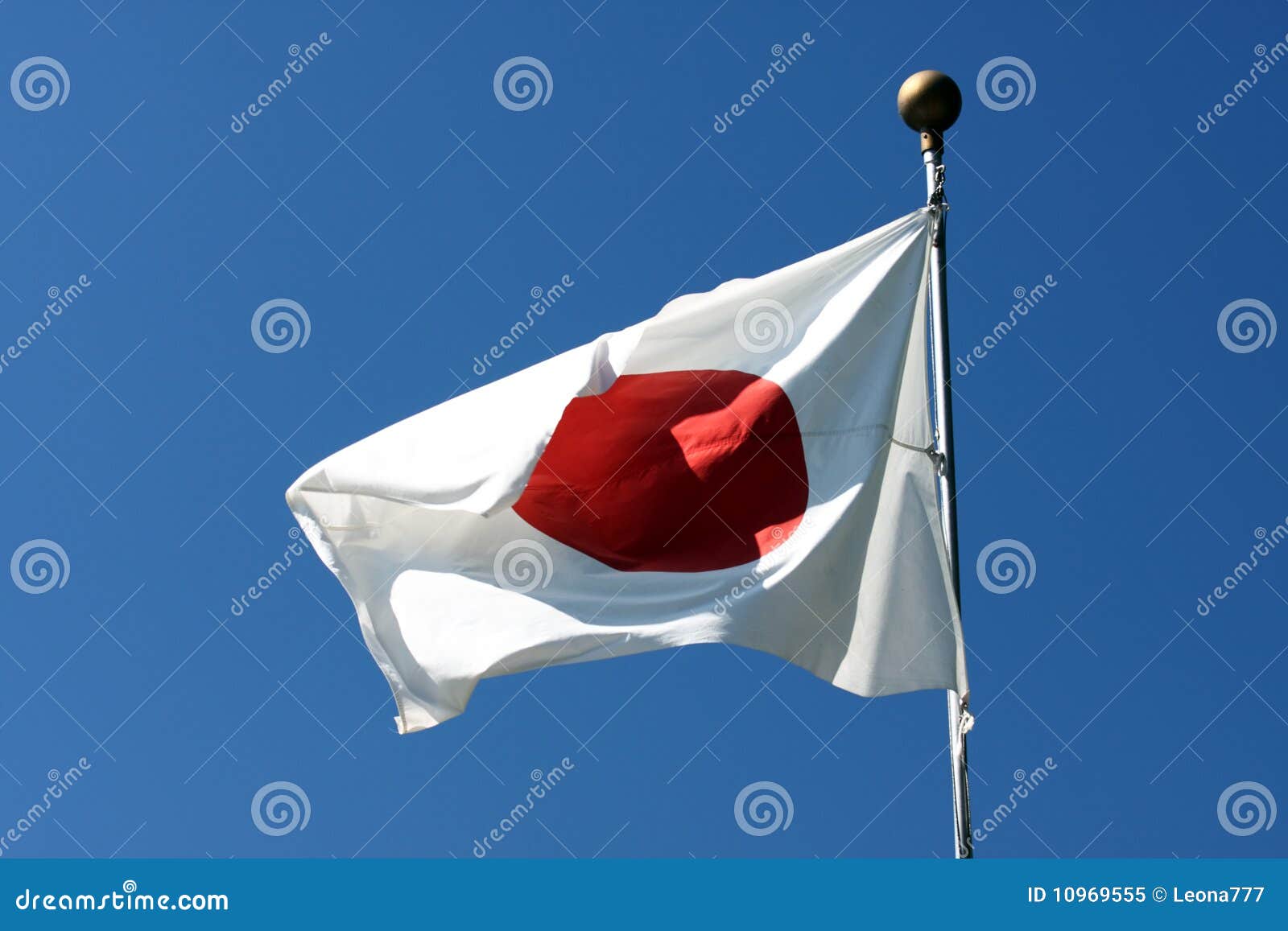 Japanese flag stock image. Image of blue, flag, japan - 10969555
