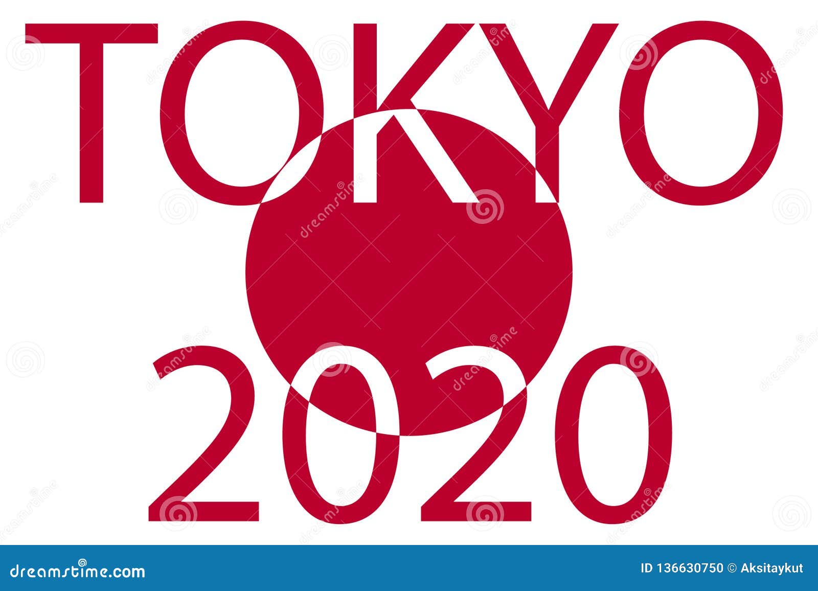 Tokyo 2020 olympics japan editorial image. Illustration of xxxii ...