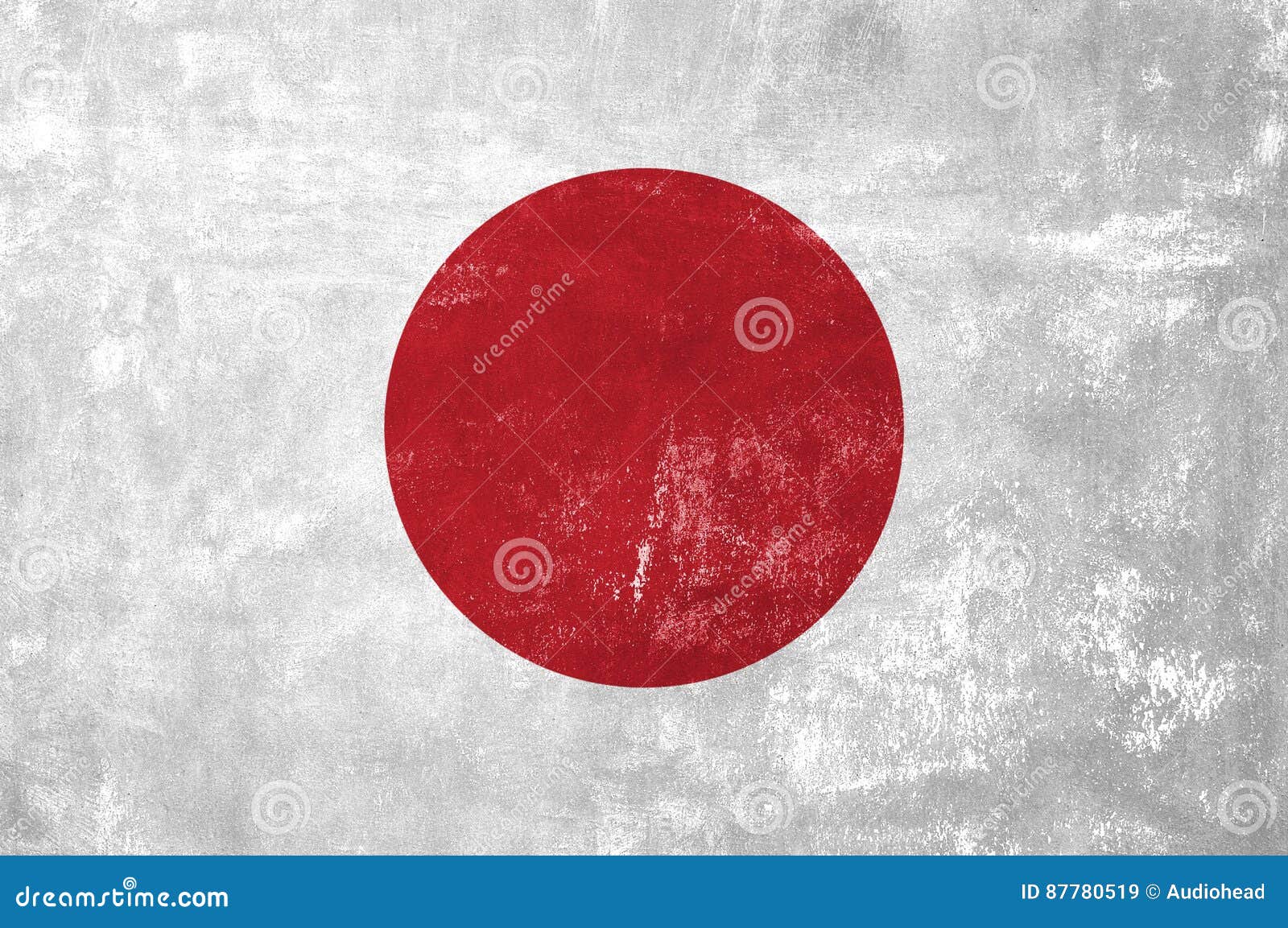 Japanese Flag stock illustration. Illustration of retro - 87780519