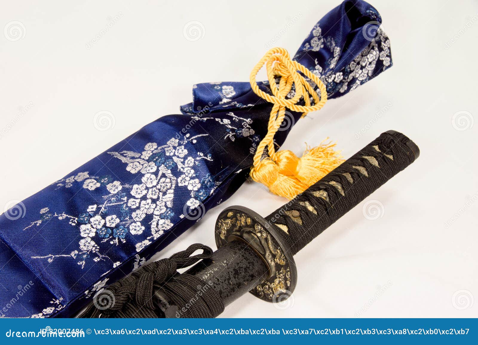Japanese Folding Fan and Japanese Sword Stock Photo - Image of event ...