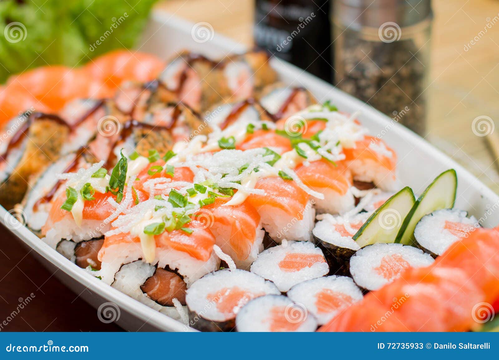 Japanese Food combo stock image. Image of comida, healthy - 72735933