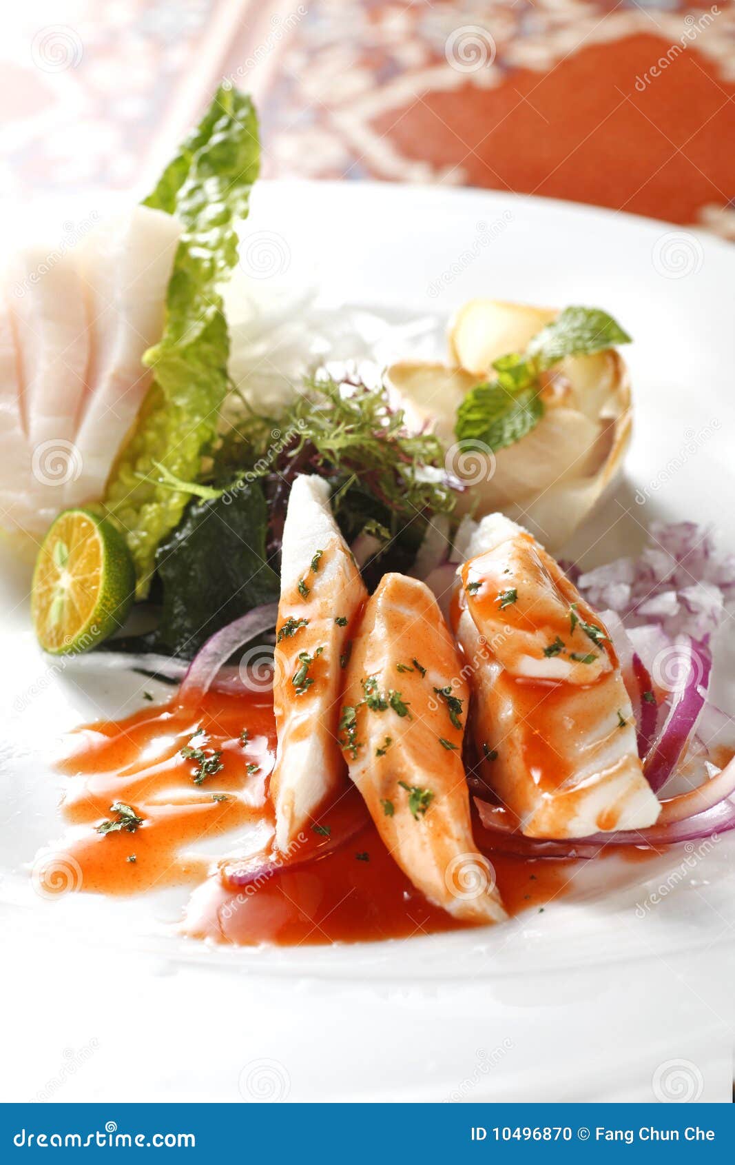 Japanese food, Sashimi stock photo. Image of fish, fresh - 10496870
