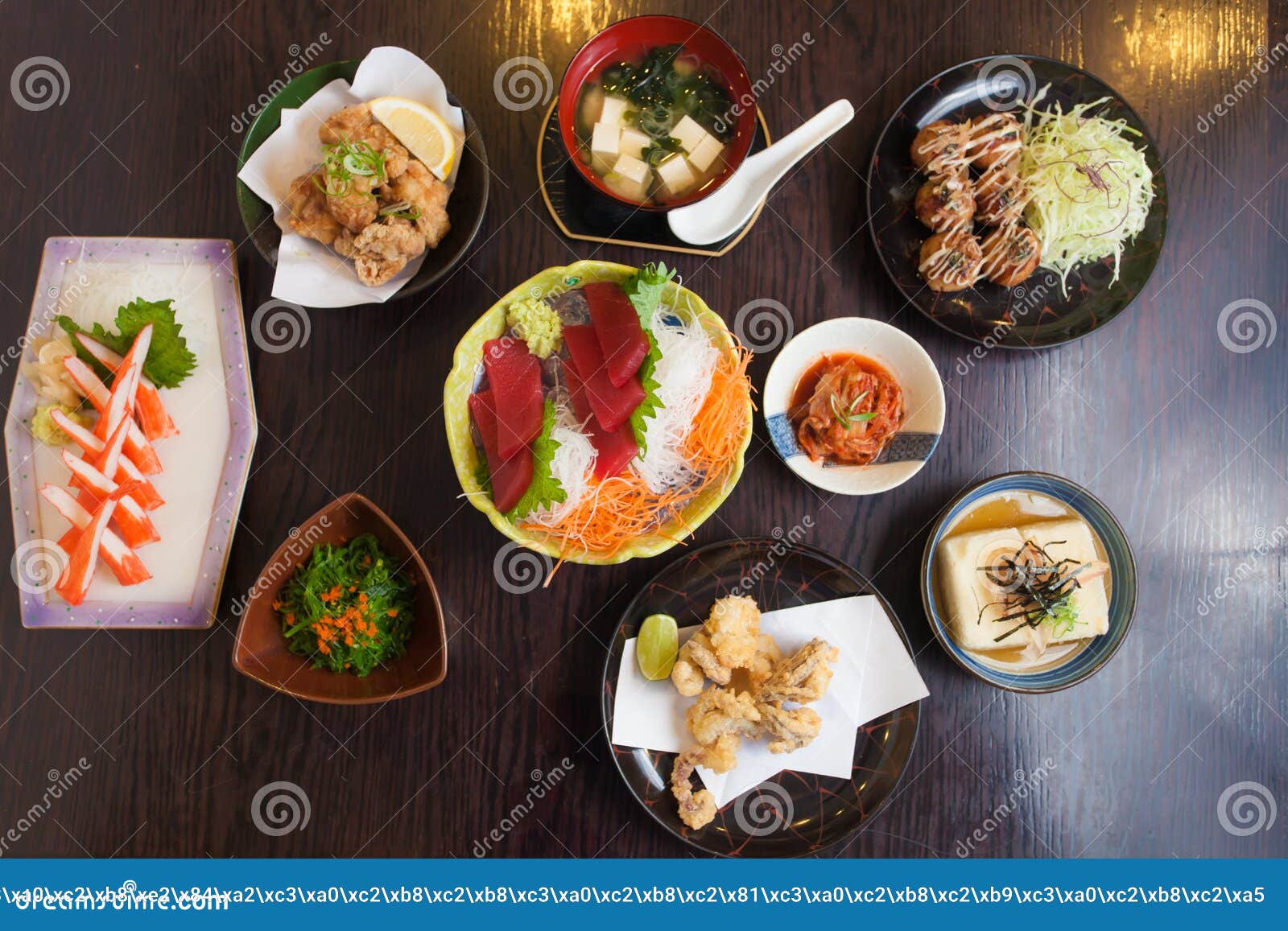 Japanese food set stock photo. Image of nutrition, background - 68886456