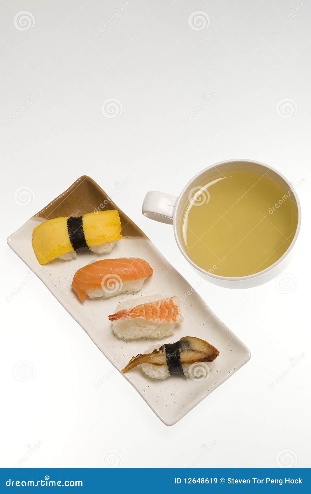 Japanese Food and Tea stock image. Image of eggs, food - 12648619