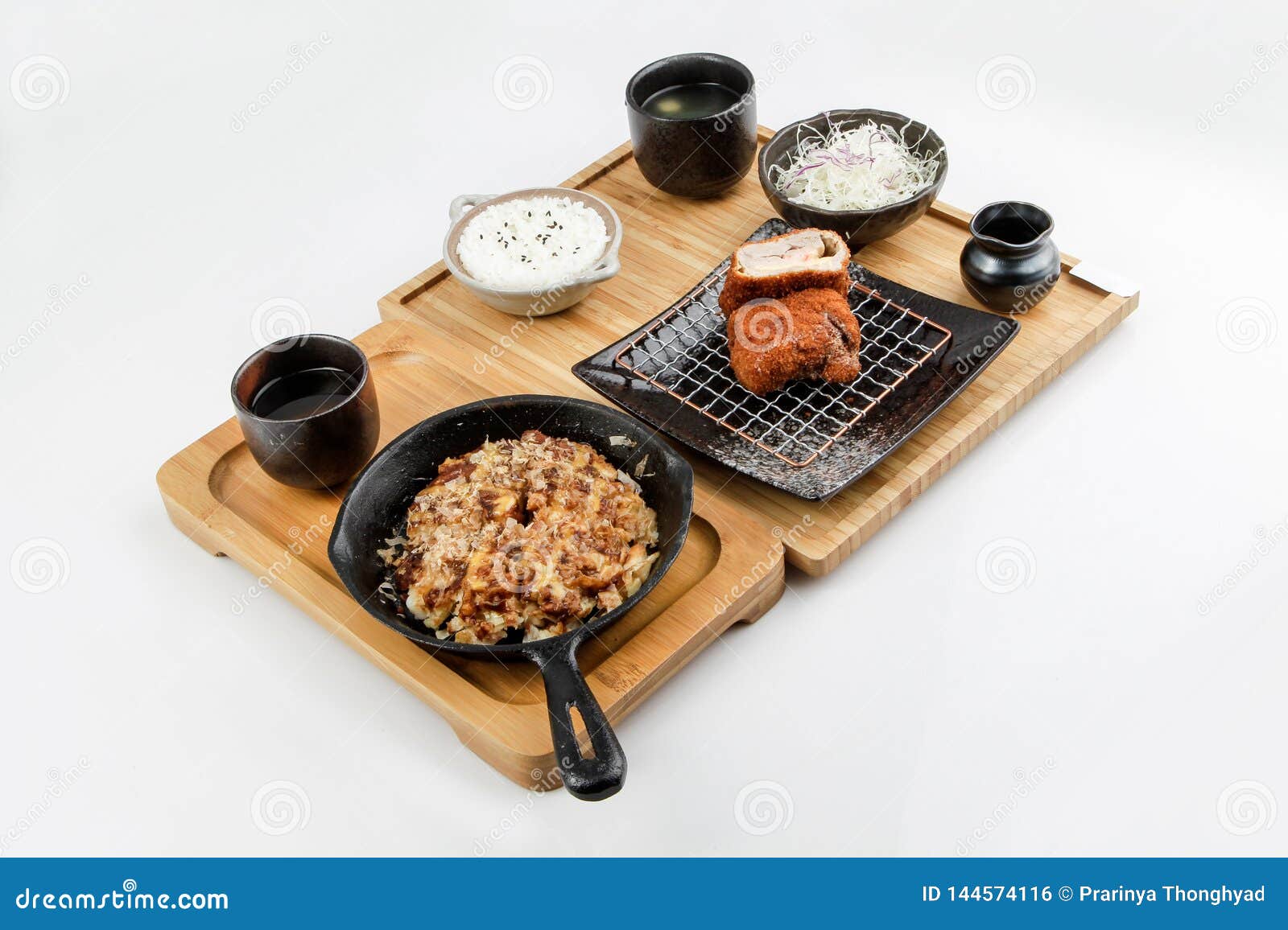Japanese Food, Traditional Japanese Food Background Stock Photo - Image ...