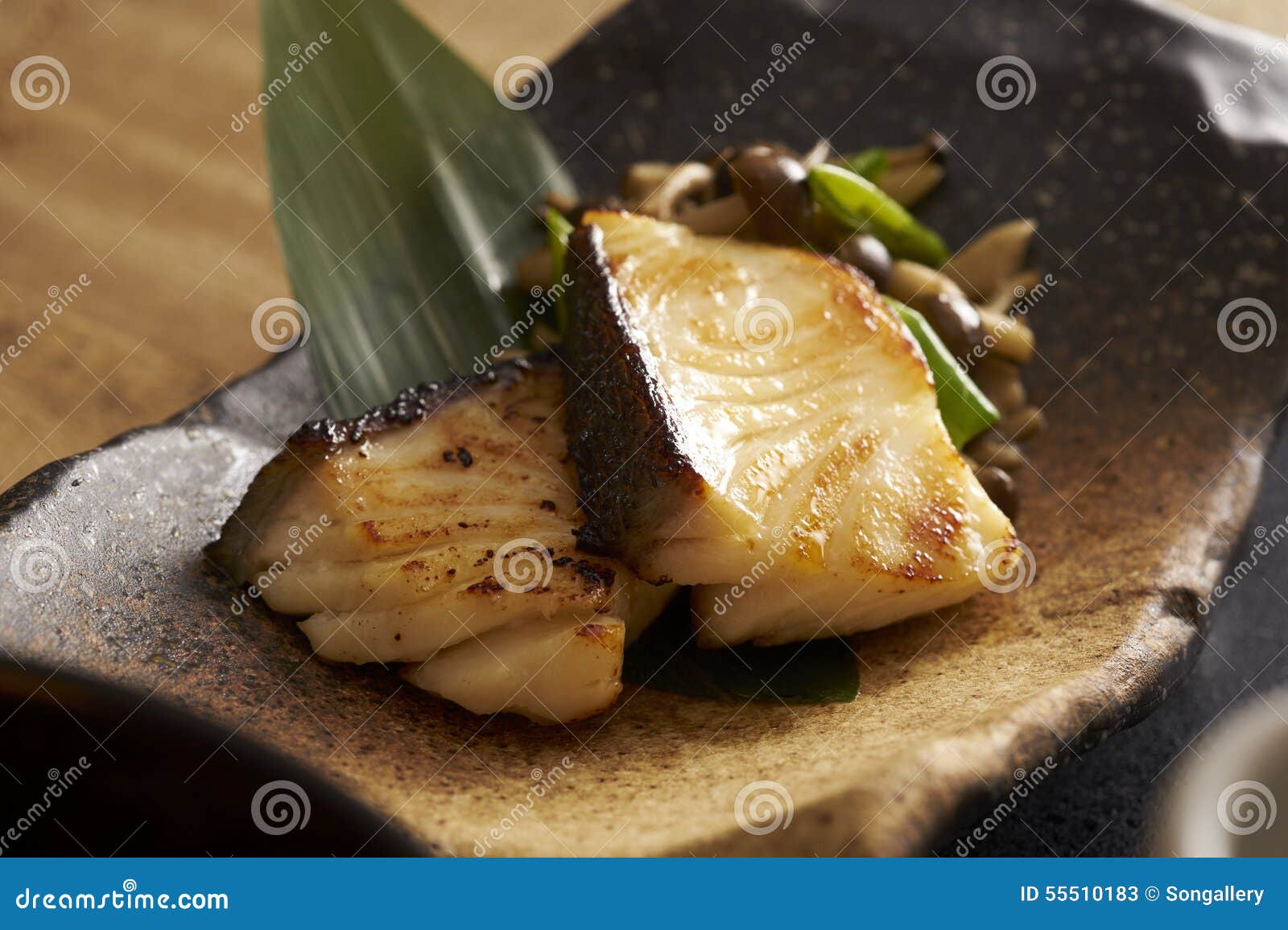 Japanese fried codfish stock image. Image of style, codfish - 55510183